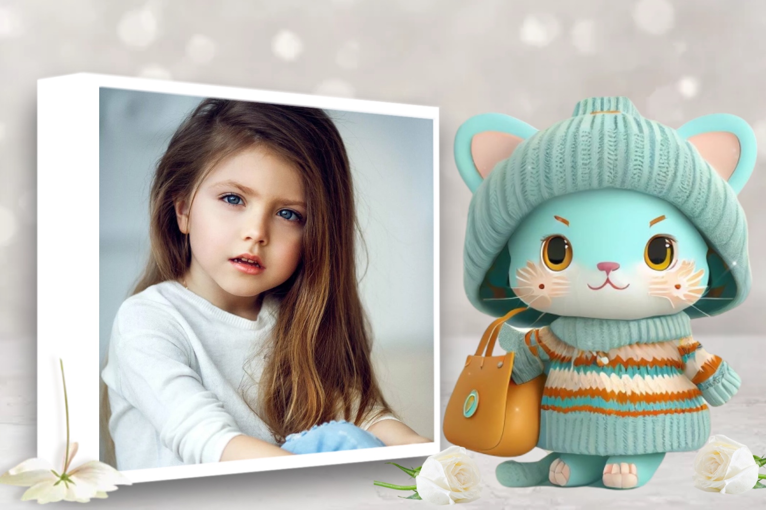 Nette's Kid Photo Frames🏄‍♀️🏂 - 2016 February - 2016 March - Cartoon ...