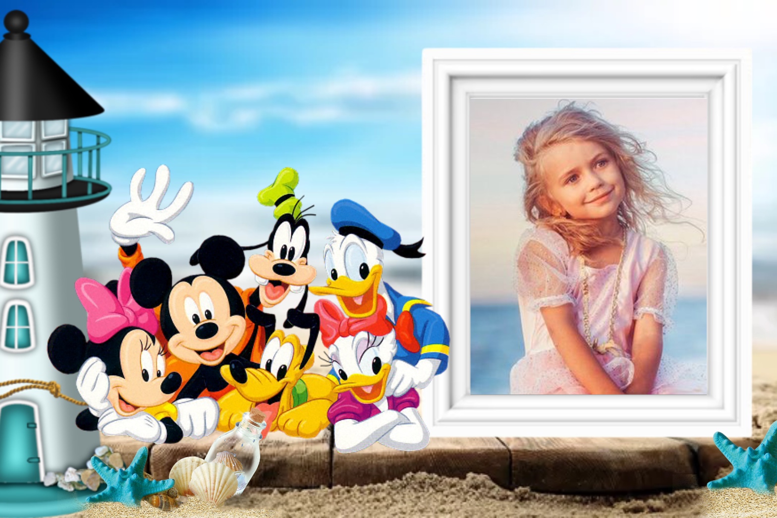 Nette's Cartoon Kids Frame🤡 - Cartoon Kids Kids Photo Frame Nette ...