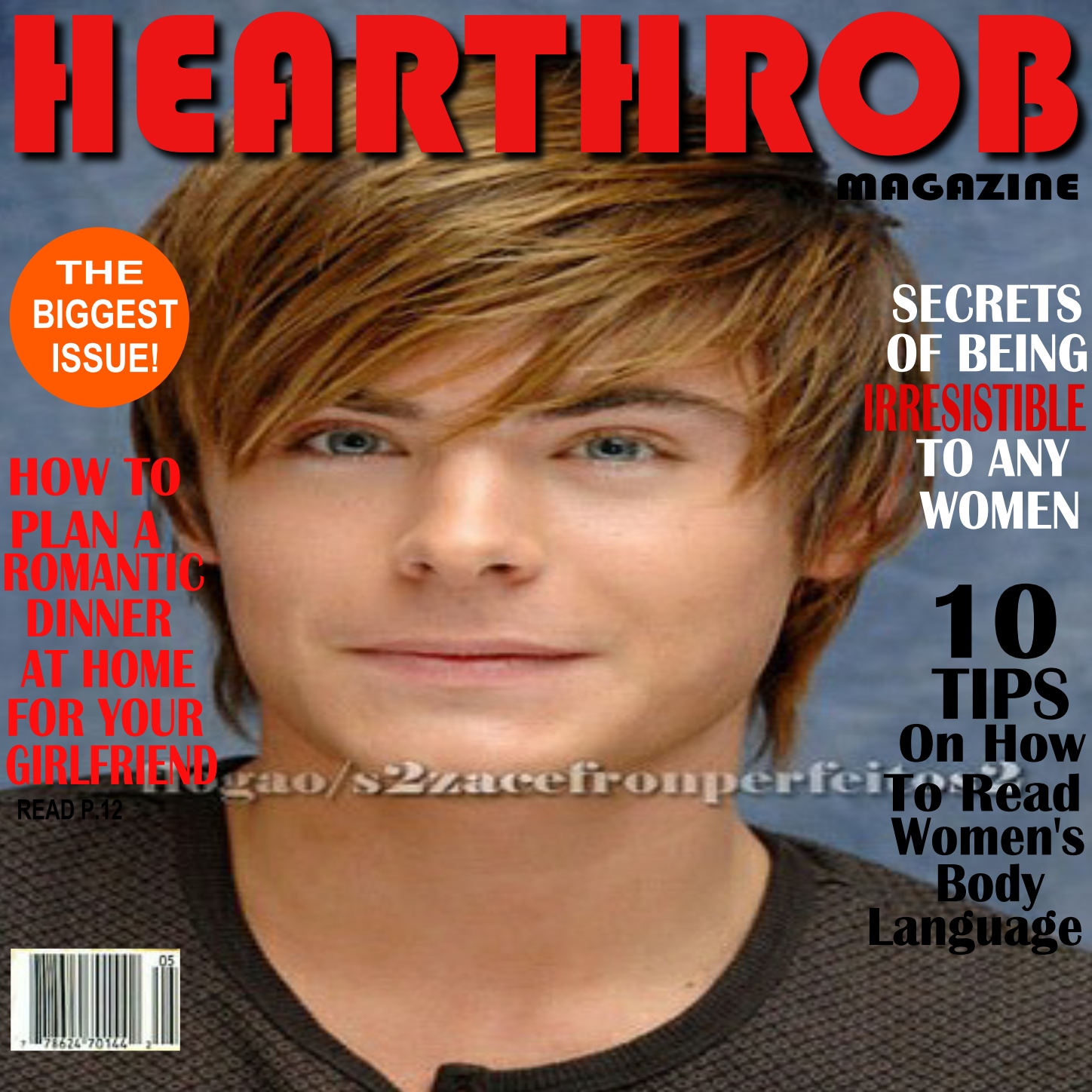 winnietot's Magazine Cover Frames - 2008 December - thanks! - Hearthrob ...