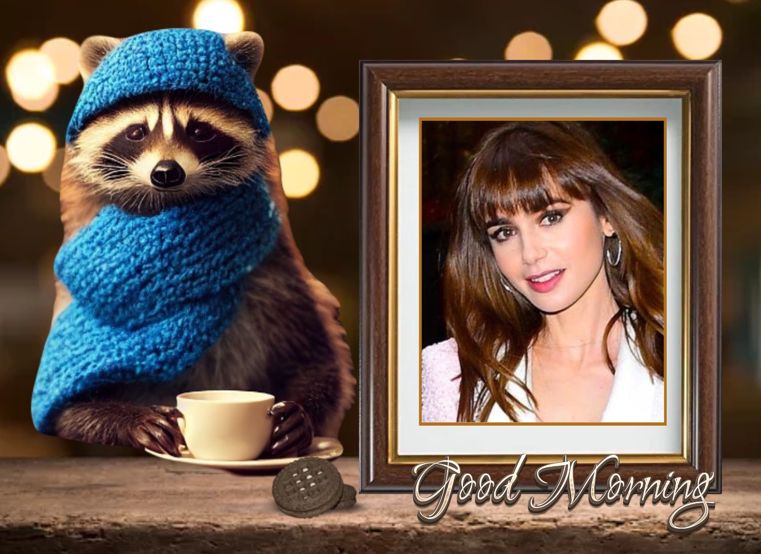 Nette's Good Morning,GoodDay Frame - Fun Frame Picture Frame Nette ...