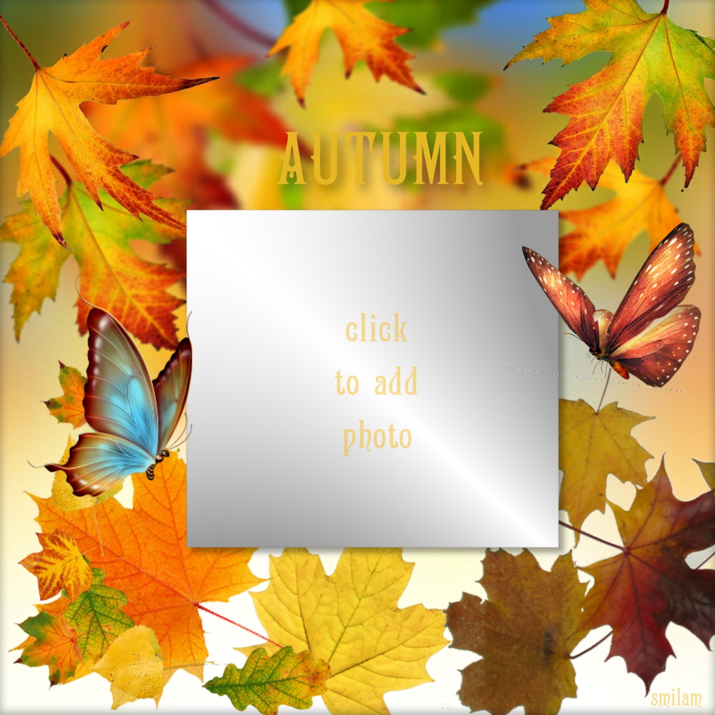 smilam's Seasonal Frames, Fall and Winter - Autumn, Fall Frames ...