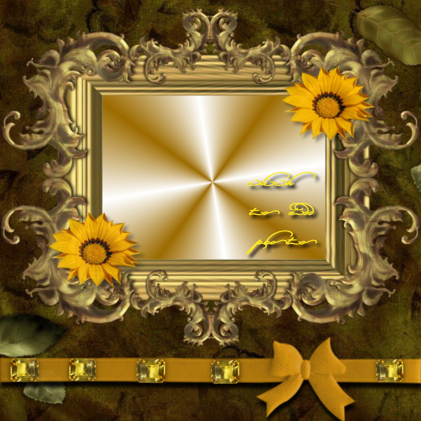 marialedesma1958's Picture Frames - 2012 October - Fancy Gold Frame ...
