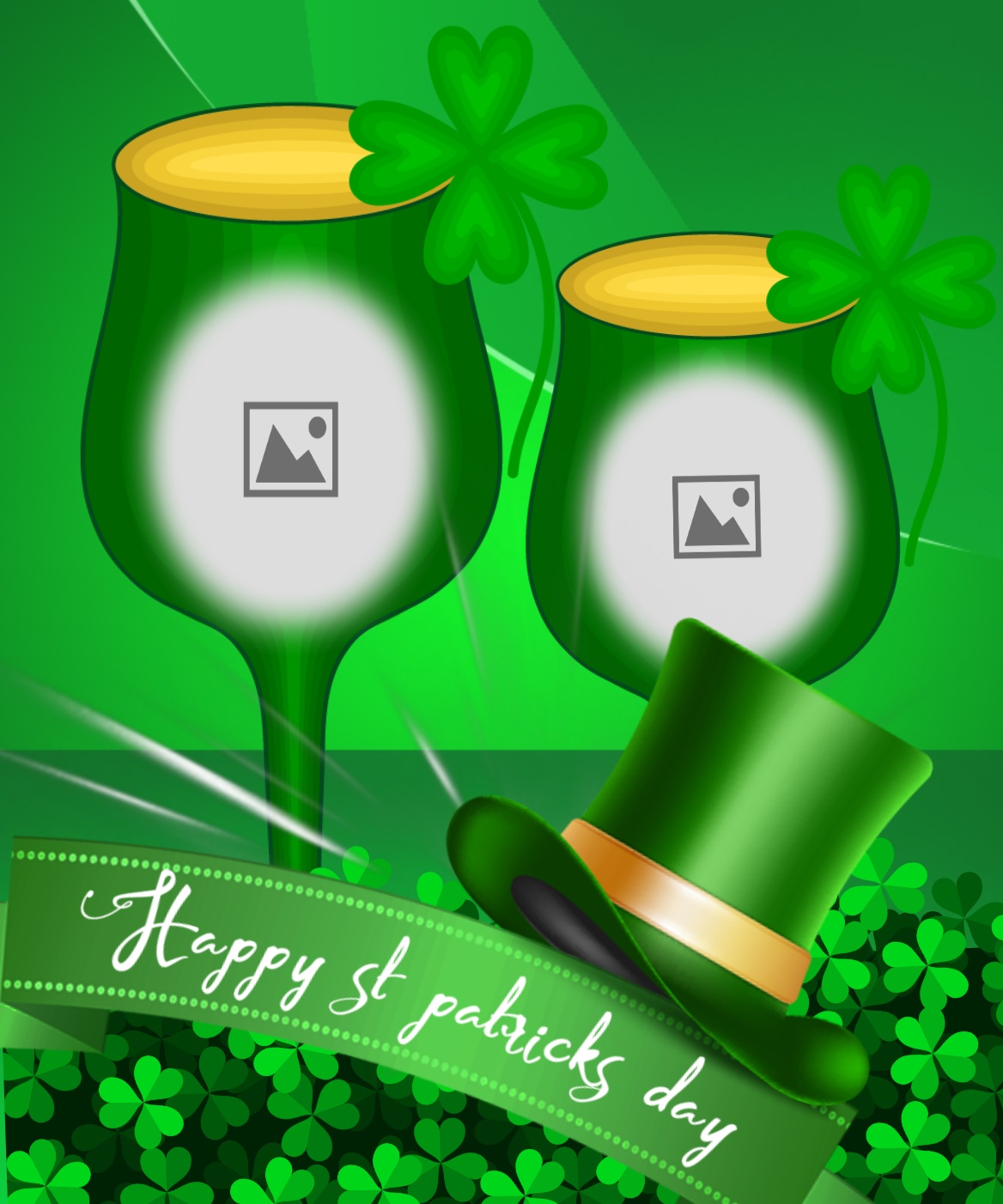 briggie's St Patrick's Day Frames - 2017 - happy st patrick irish toast ...
