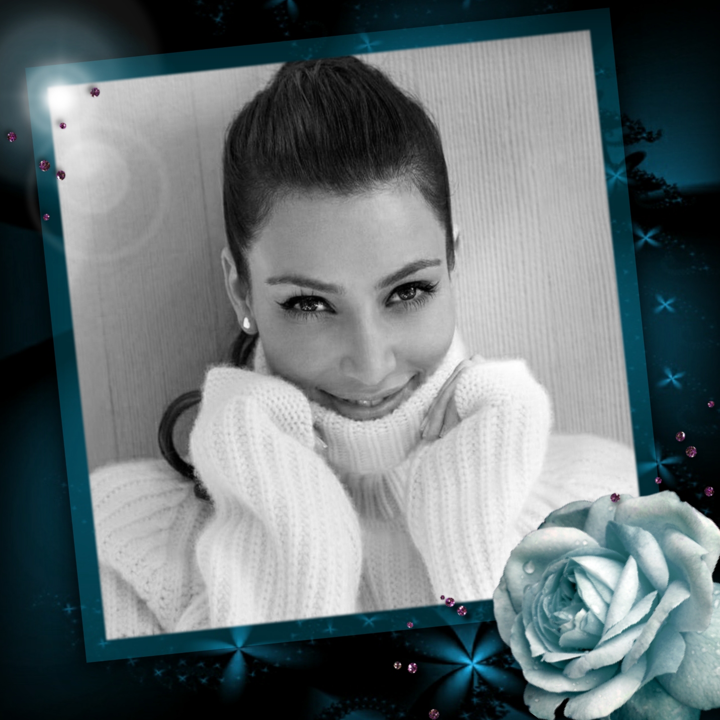 Elizabeth's ABSTRACT 🎆 1/3 - Abstract Blue Rose Elizabeth - Abstract ...