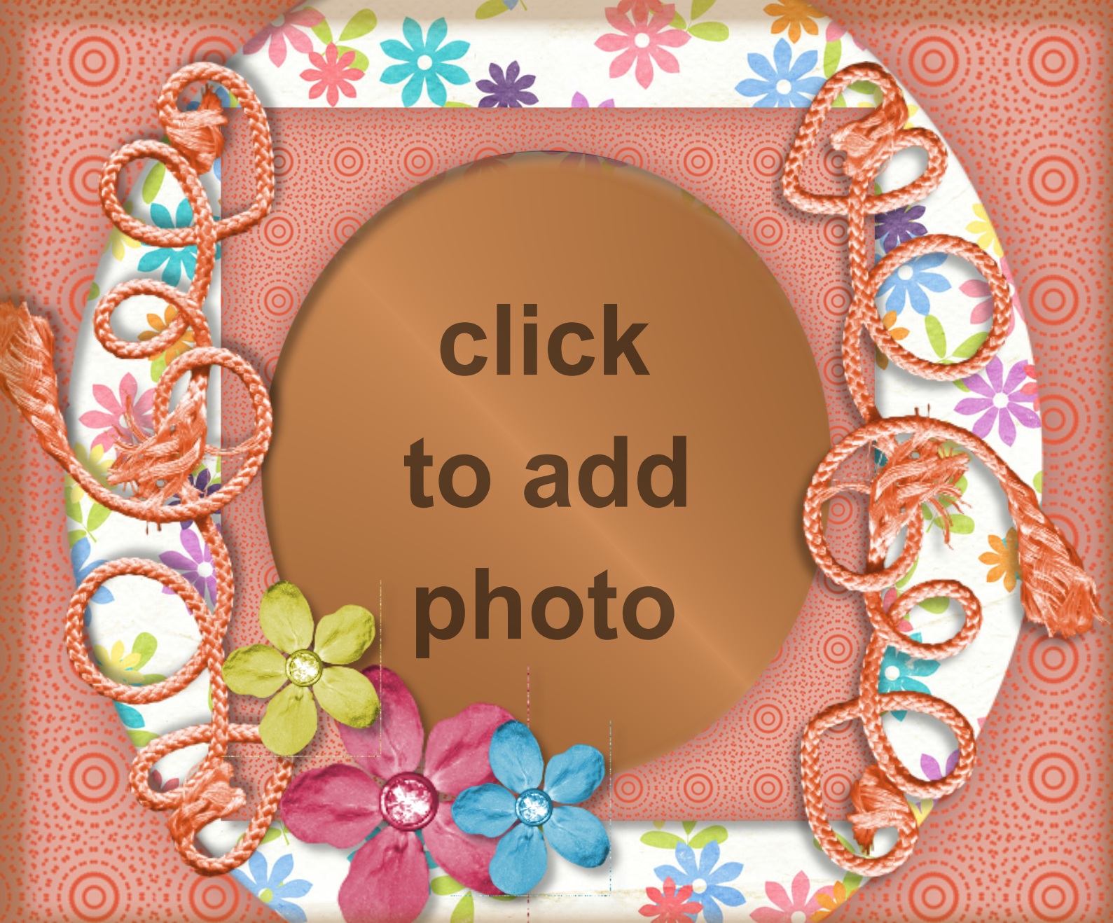 marieli's ME! Frames - 2009 April - Bright Flowers Bright Flowers Bow ...