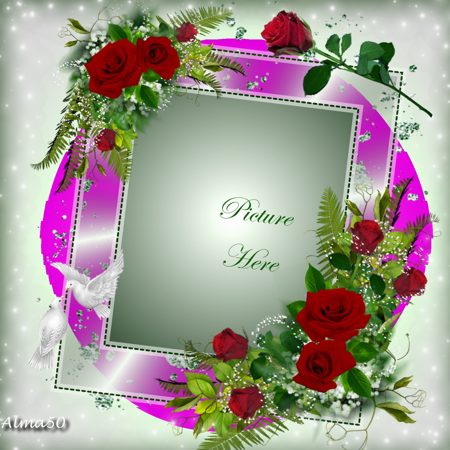 alma50's Girly Girl Frames - 2012 November - Pretty Girls frame Alma50 ...