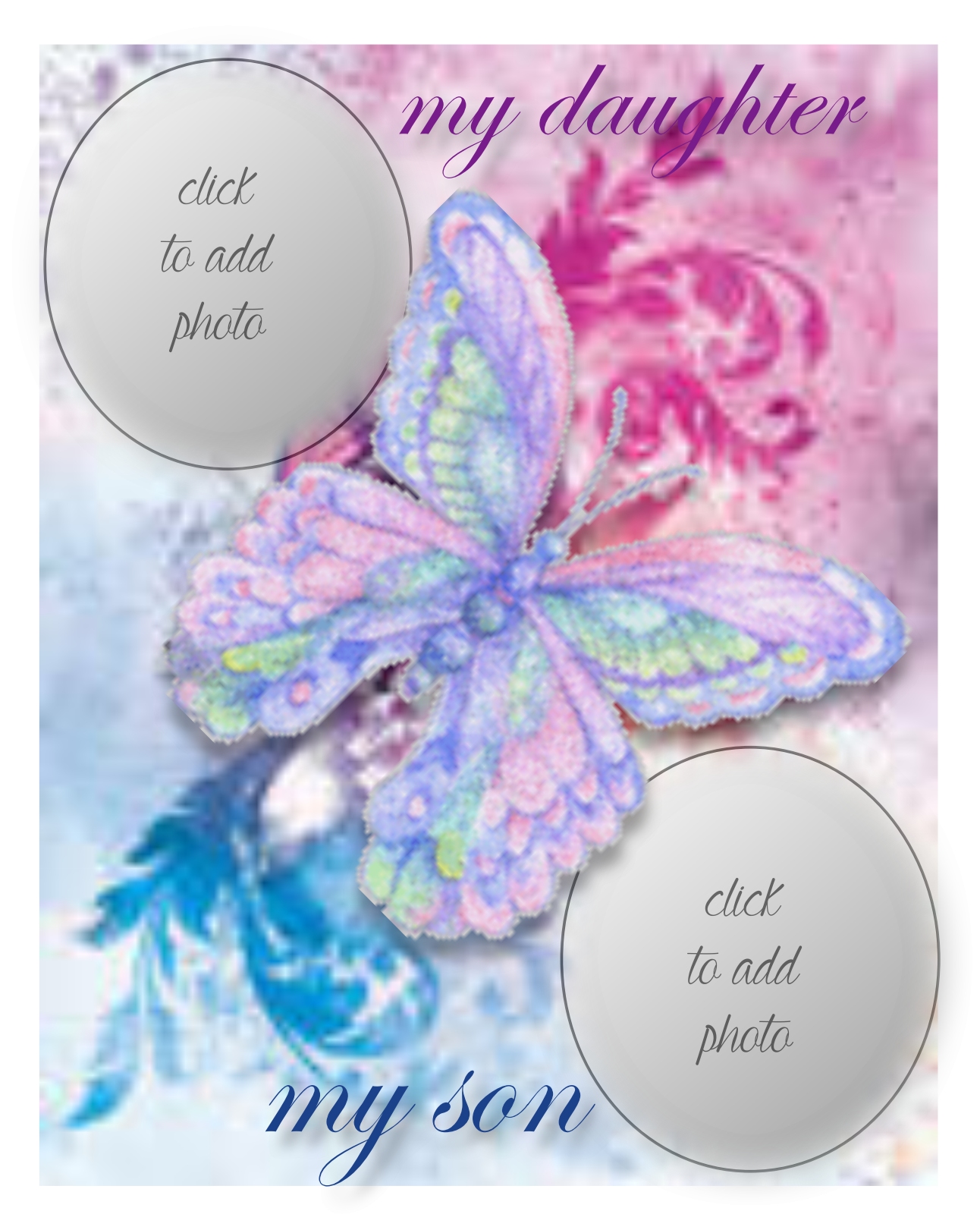 smilam's Kid's Cute Photo Frames - Kids Cute Photo Frames - My Daughter ...