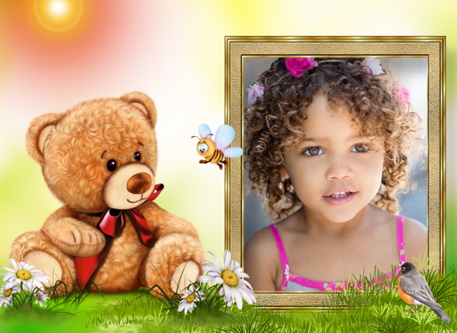 Nette's Kid Photo Frames🏄‍♀️🏂 - 2016 February - 2016 March - Kids Photo ...