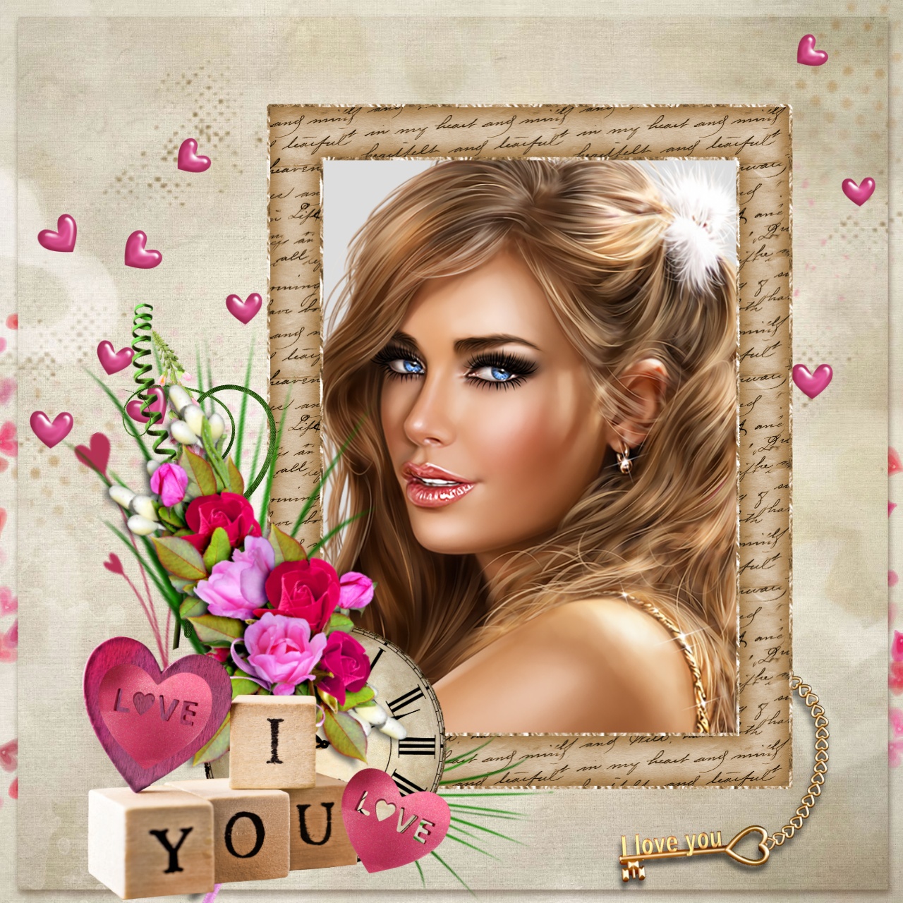 Nette's Why I LoveYou/ We’re InLove Frame - 2018 - Love Frame Why I ...