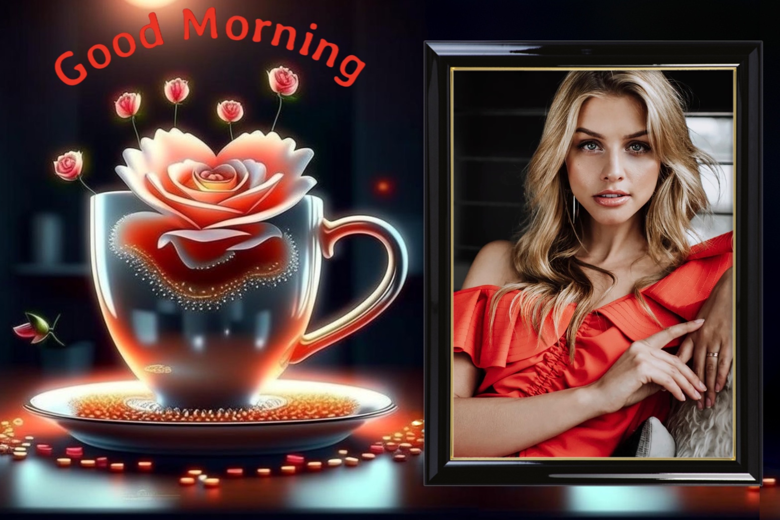 Nette's Good Morning,GoodDay Frame - Good MorningCoffeeNette - Good ...