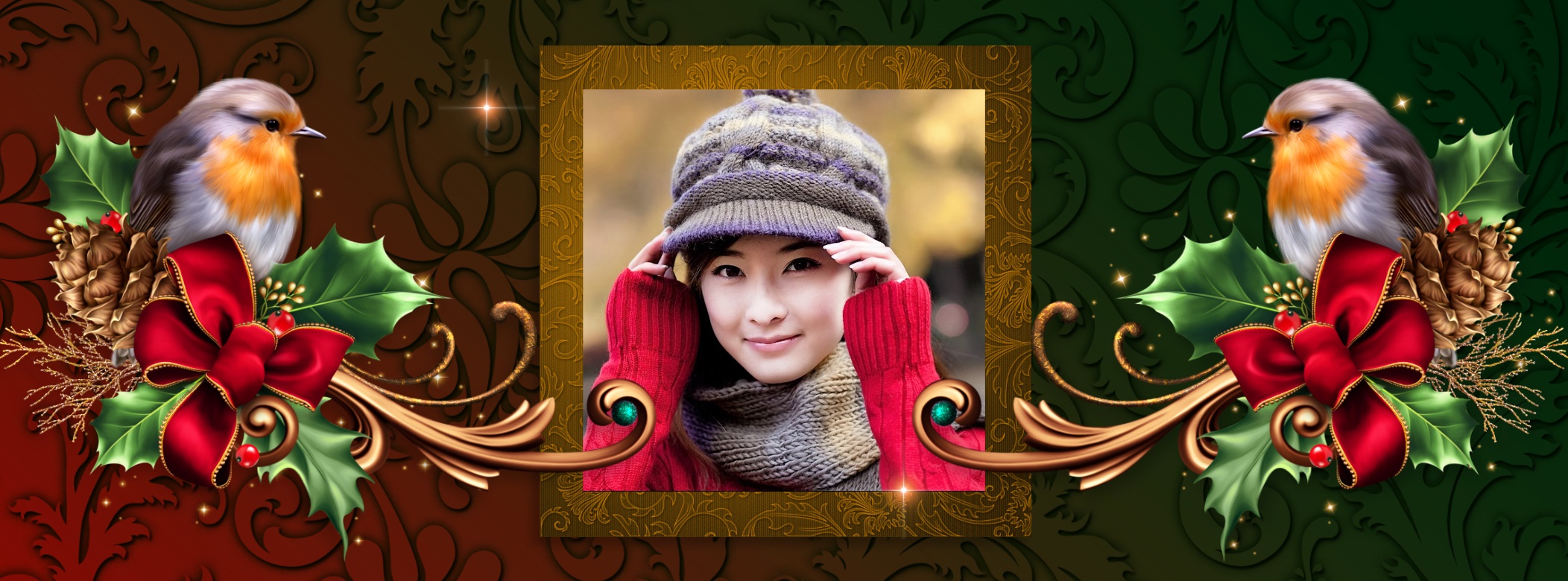 Elizabeth's FACEBOOK PROFILE COVER 🟦 - Christmas Facebook Profile Cover ...