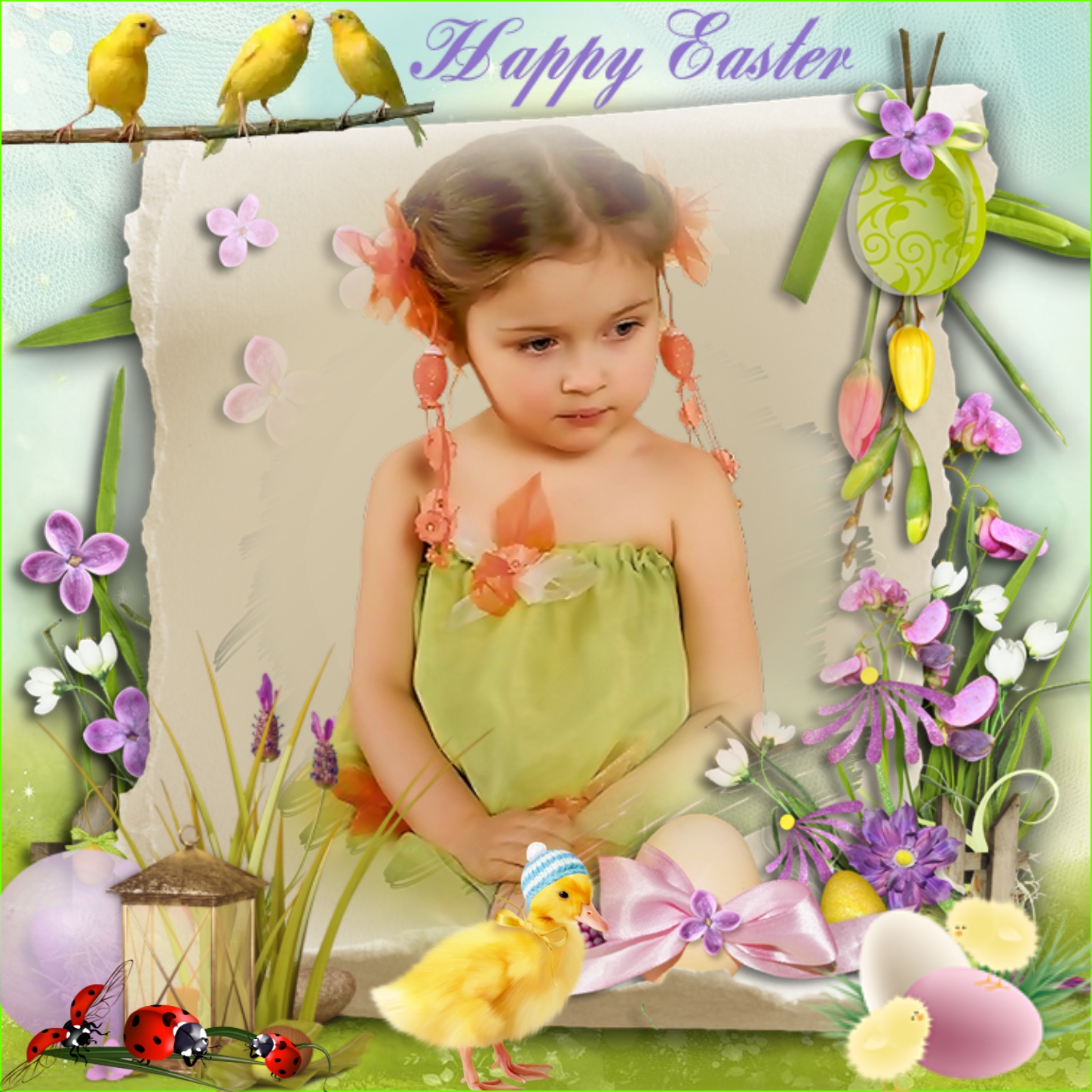 Nette's Kid Photo Frames🏄‍♀️🏂 - 2015 November - 2016 January - Happy Easter 2016 Kids Playing ...