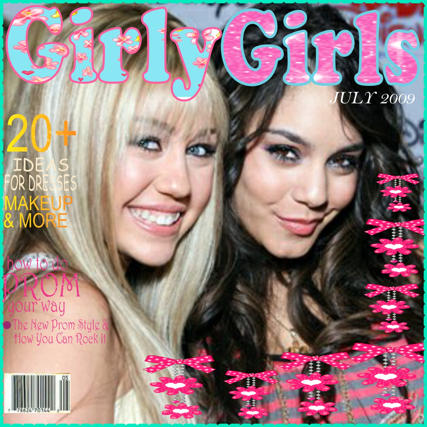 winnietot's Magazine Cover Frames - 2009 January - Girly Girls Mag ...