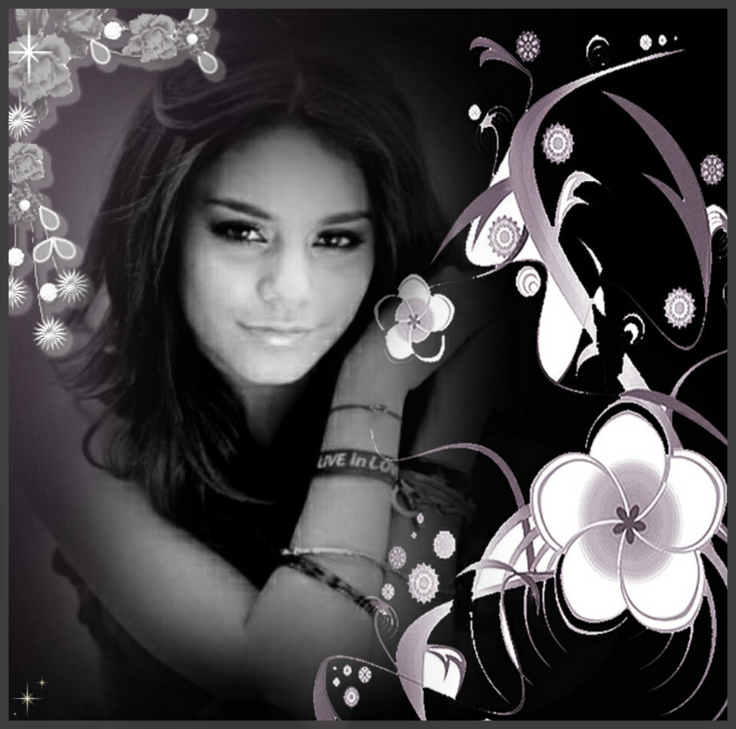 lovelyMarie08's Classic Kimi Frames - 2009 May - Beautiful in Black and ...