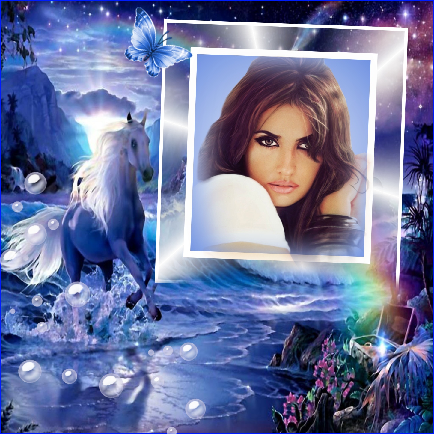 Nette's Fractals and Abstract Art Fantasy Frame - Fantasy NetteAbstract ...