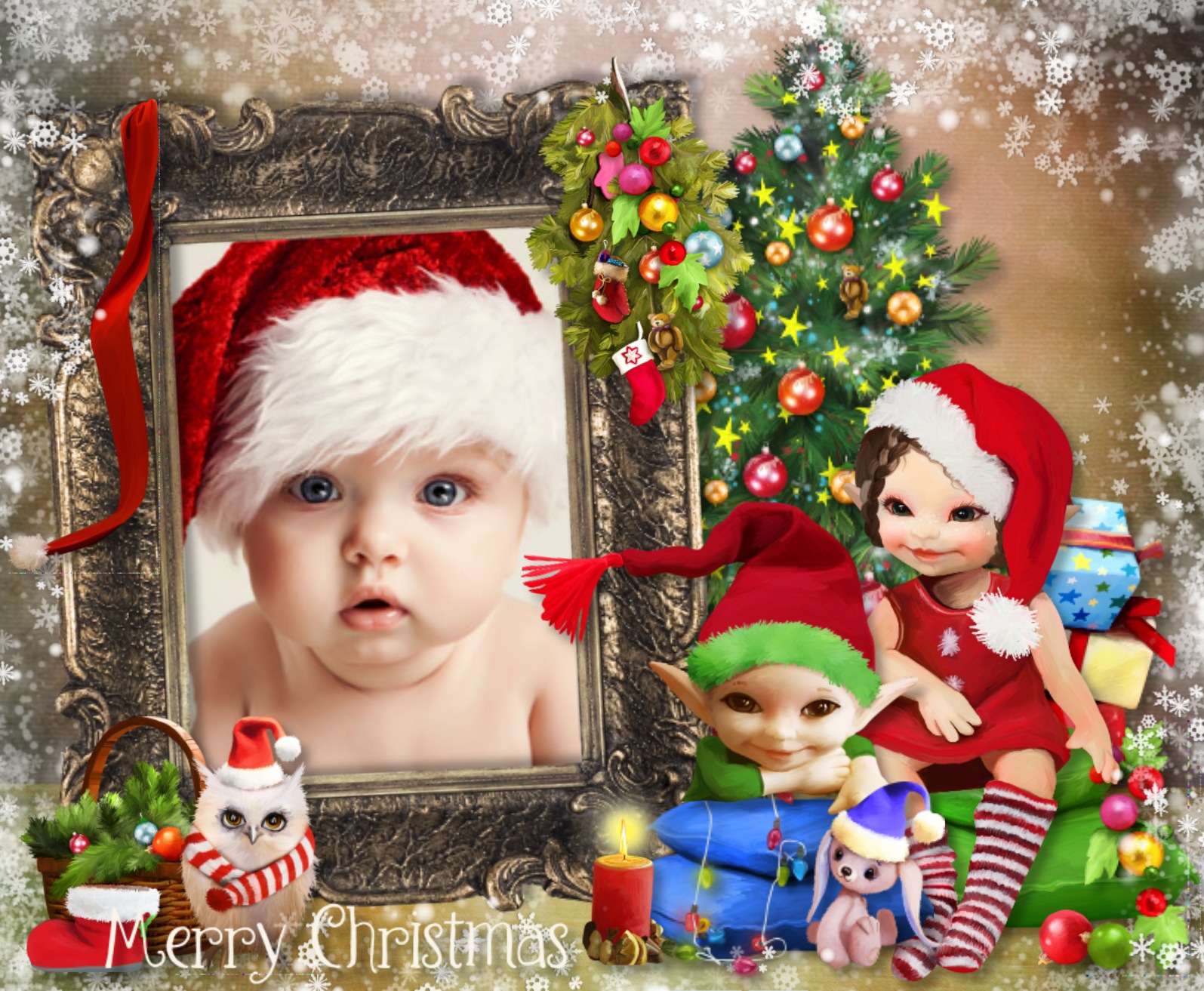 debbiedany's Christma Frames - 2012 December - Dd - Christmas Elves ...
