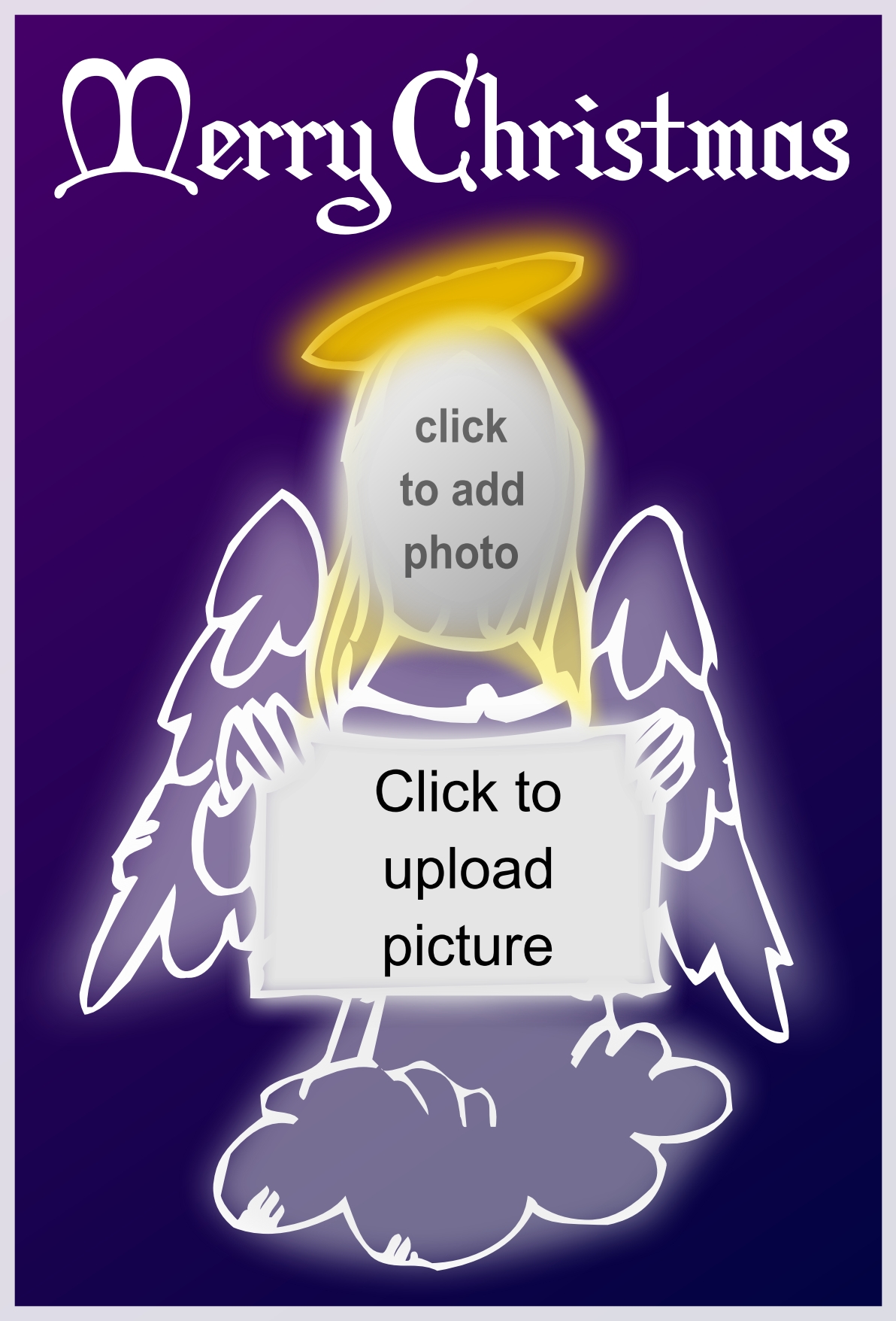 ZingerBug's Winter Holiday Frames - 2007 December - Christmas Angel ...