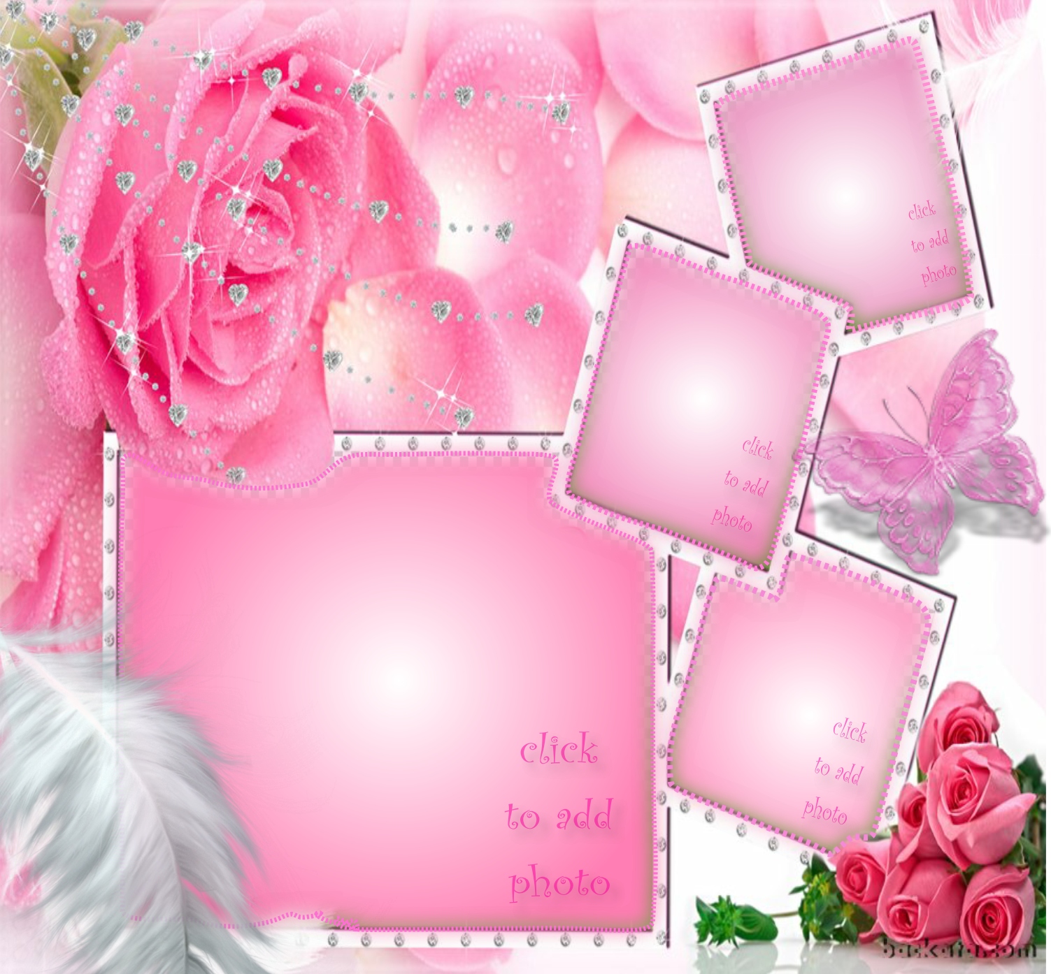 marialedesma1958's Girly Girl Frames - 2012 January - Beautiful Pink ...