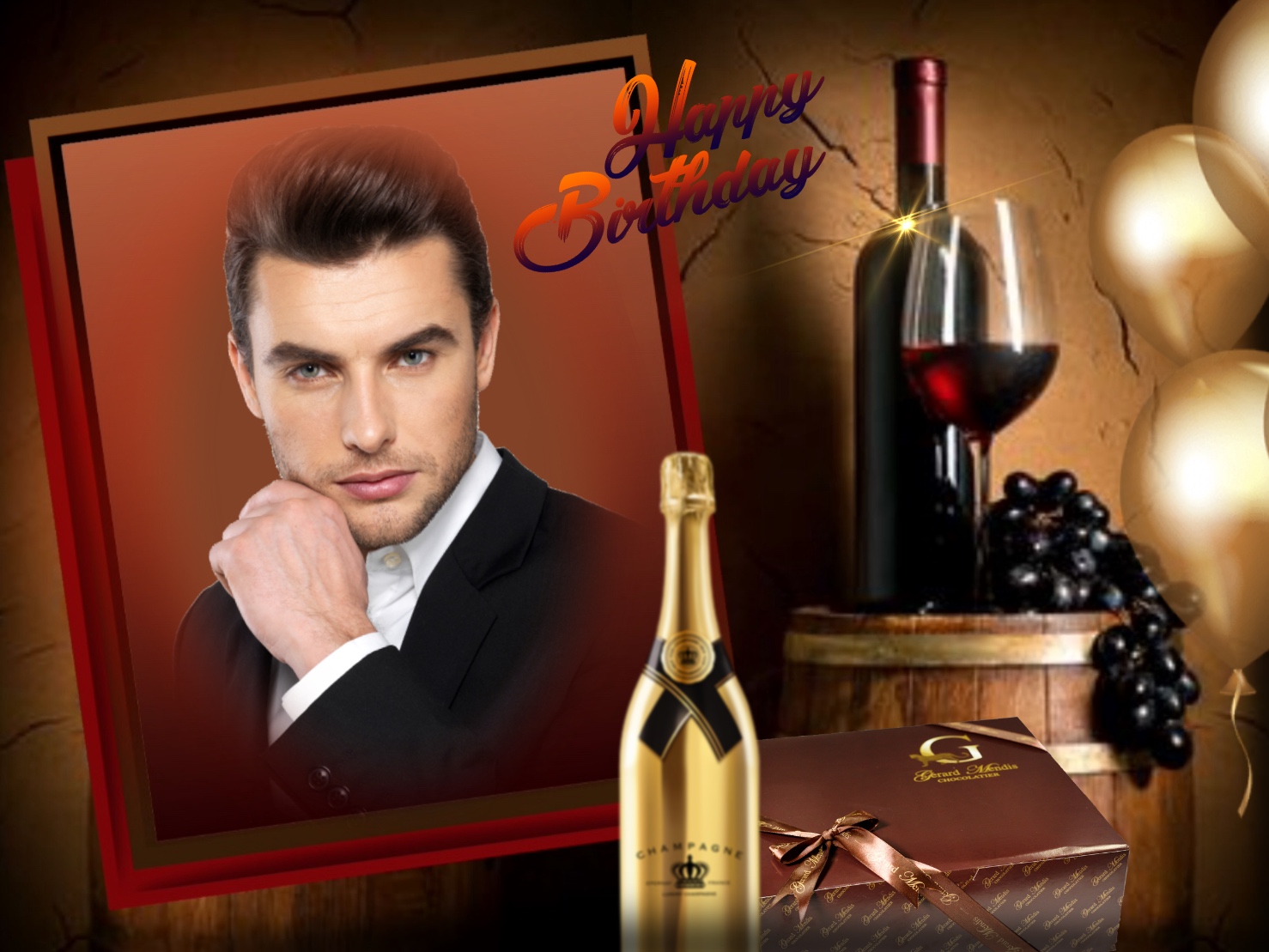 Wienie Coppen's Happy Birthday Male - happybirthday male wine ...