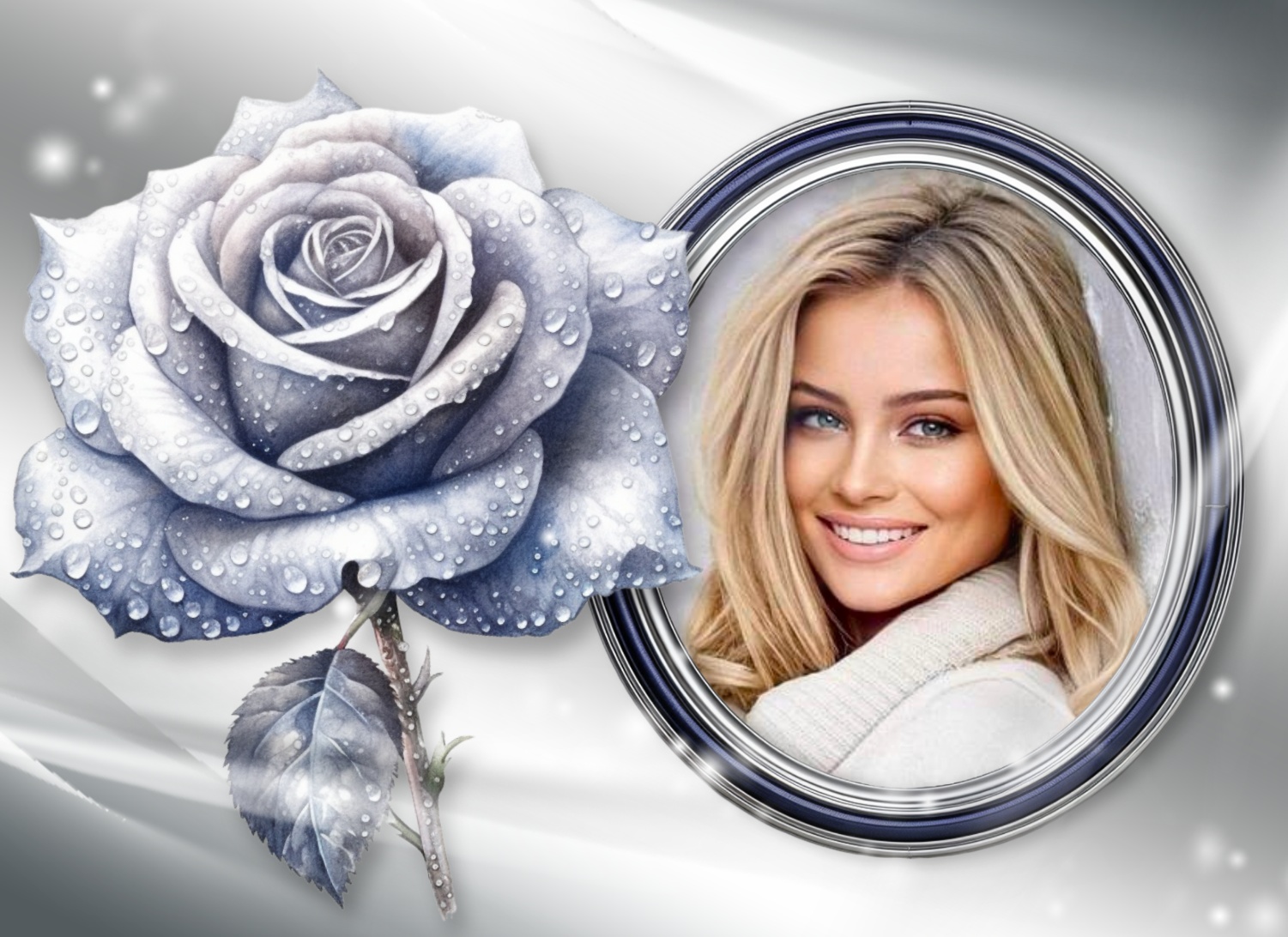 Elizabeth's THINKING OF/MISSING YOU 🥀 4/4 - Silver Rose Thinkingofyou ...