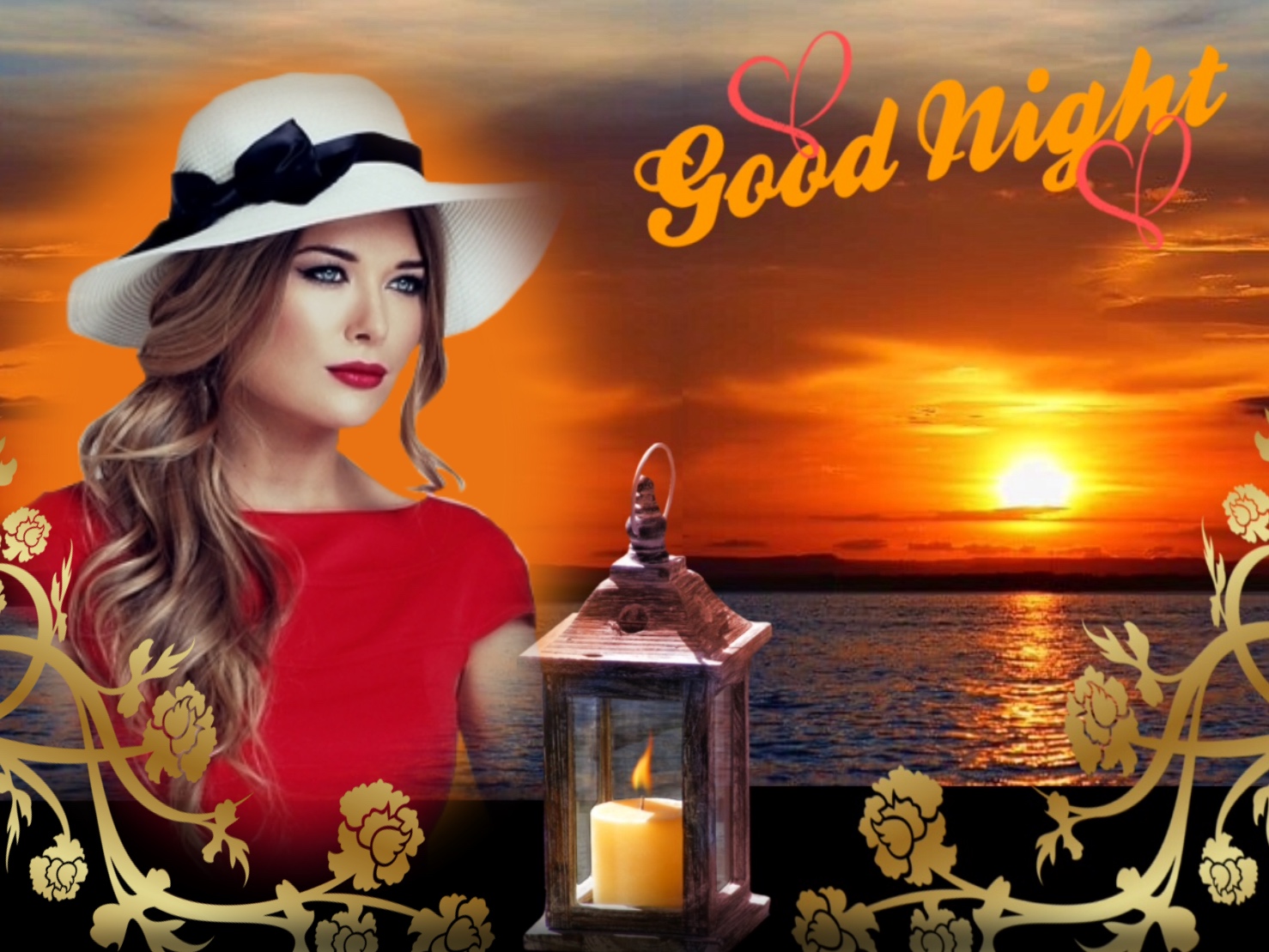 Wienie Coppen's Candles,Goodnight,Sunset - goodnight lantern sunset ...