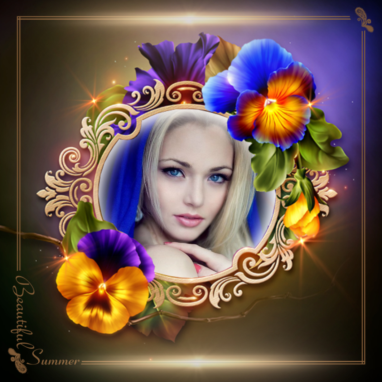 Nette's Summer Frames - Beautiful SummerSummer Frame Beach FrameNette ...