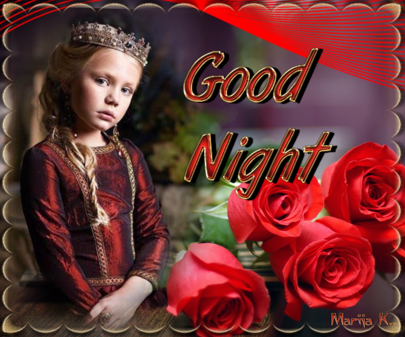 MARIJA's Good Morning Good Night - Good Night Frames - Good Night Frames