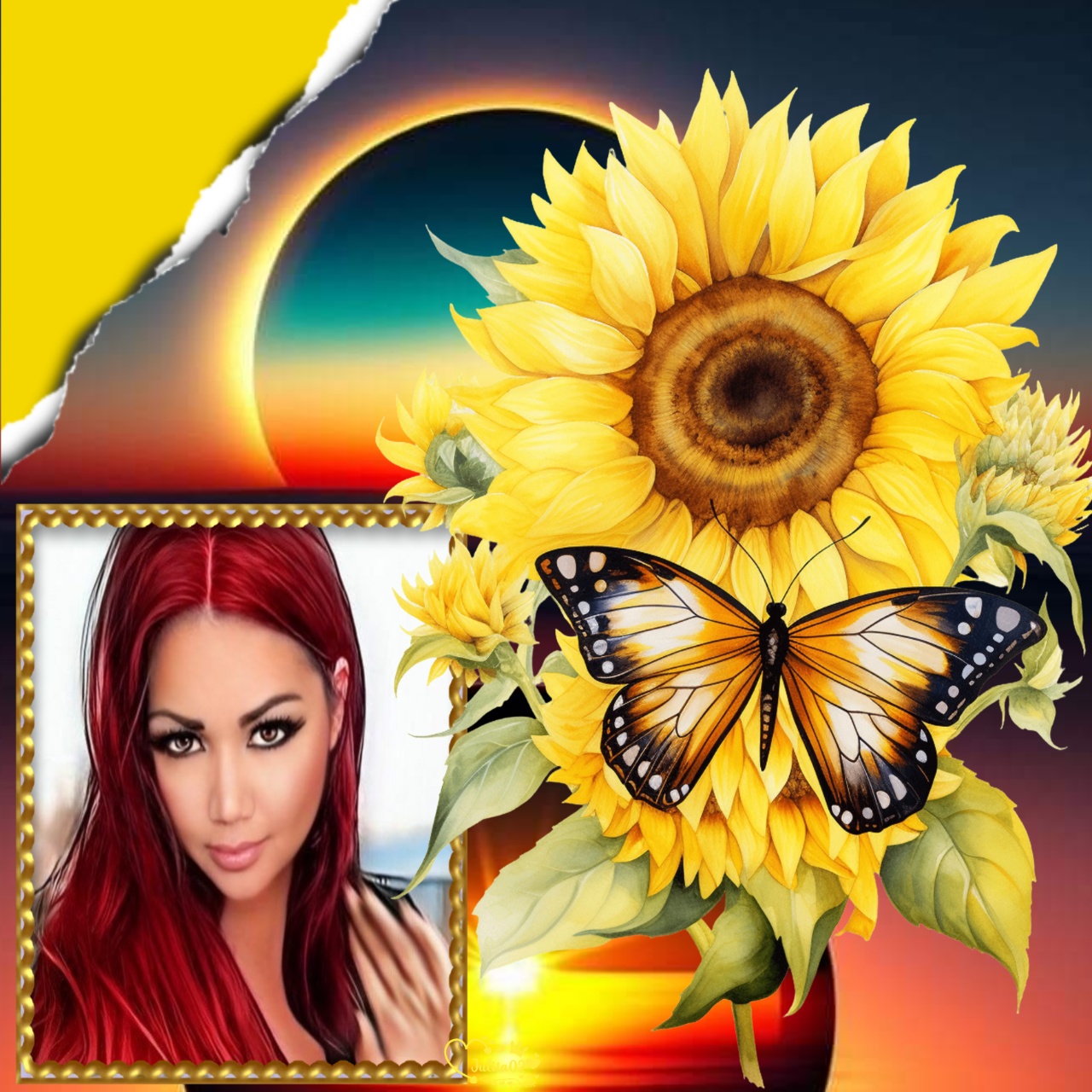 Julita02's Autumn- Otoño - Fall - mariposa - mariposa girasol Julita02 ...