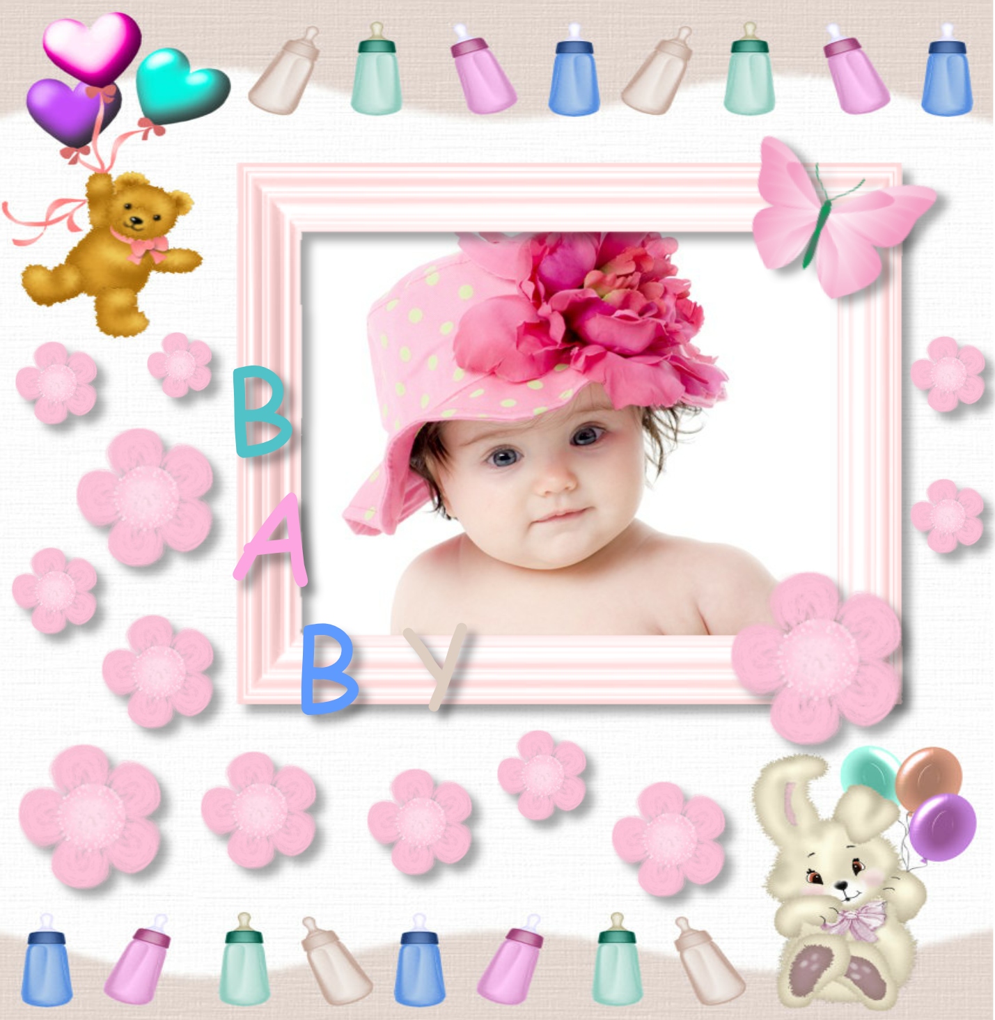marialedesma1958's Picture Frames - 2011 October - Baby Pink Blue Babys ...