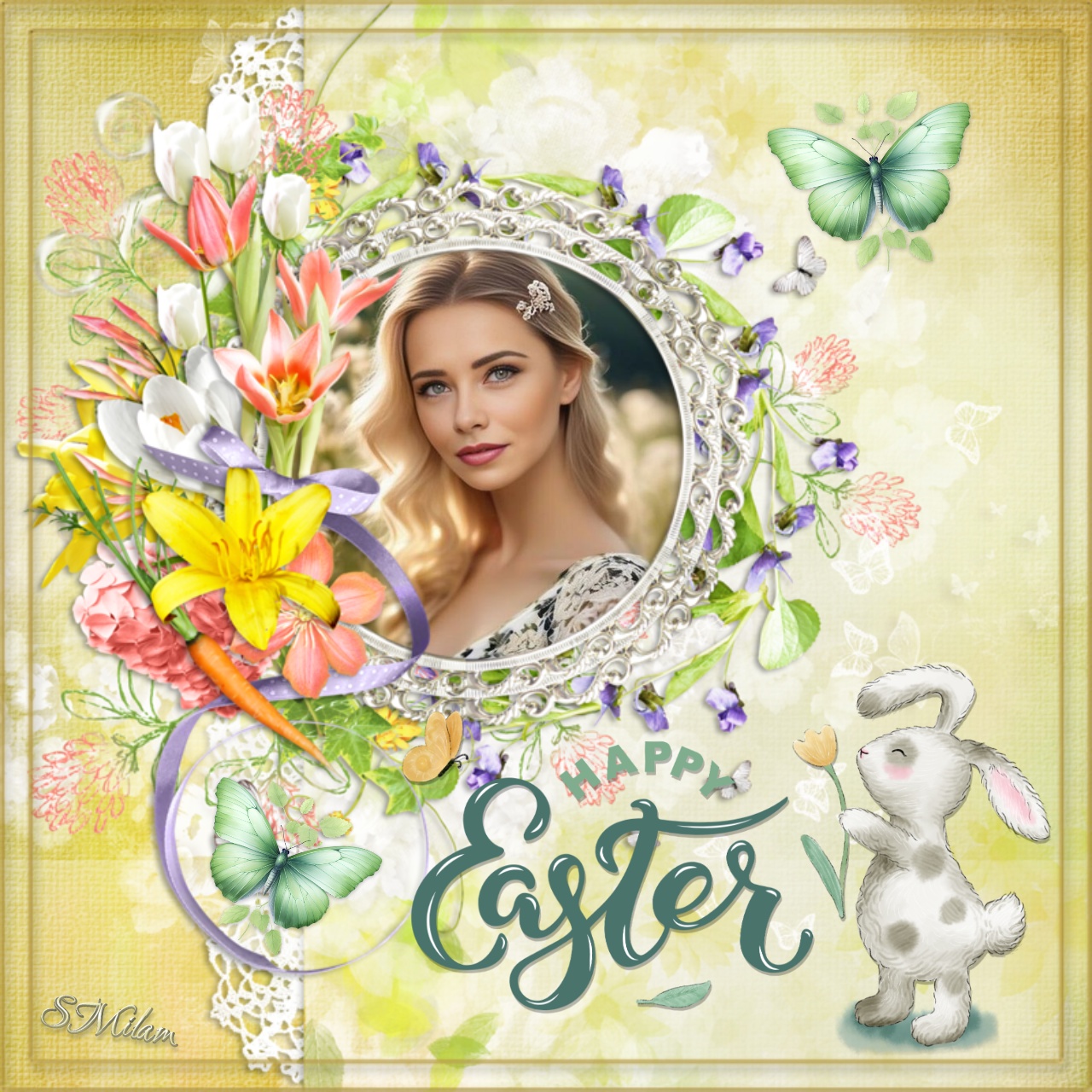 smilam's Spring and Easter Frames - Easter 2024 - Easter 2024 - Happy Easter! smilam Easter ...