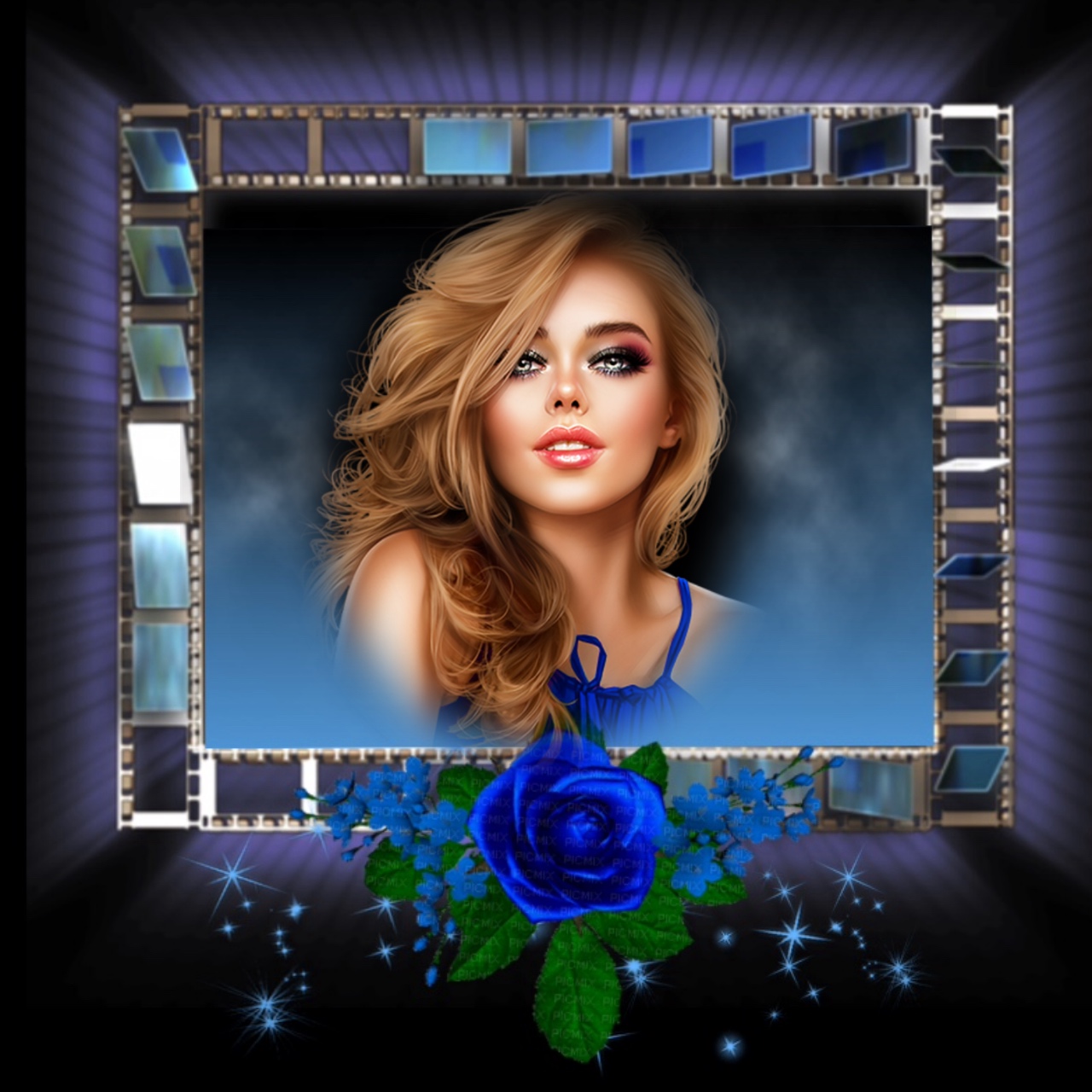 Wienie Coppen's Butterflies,Flowers,Months - beautiful frame portrait ...