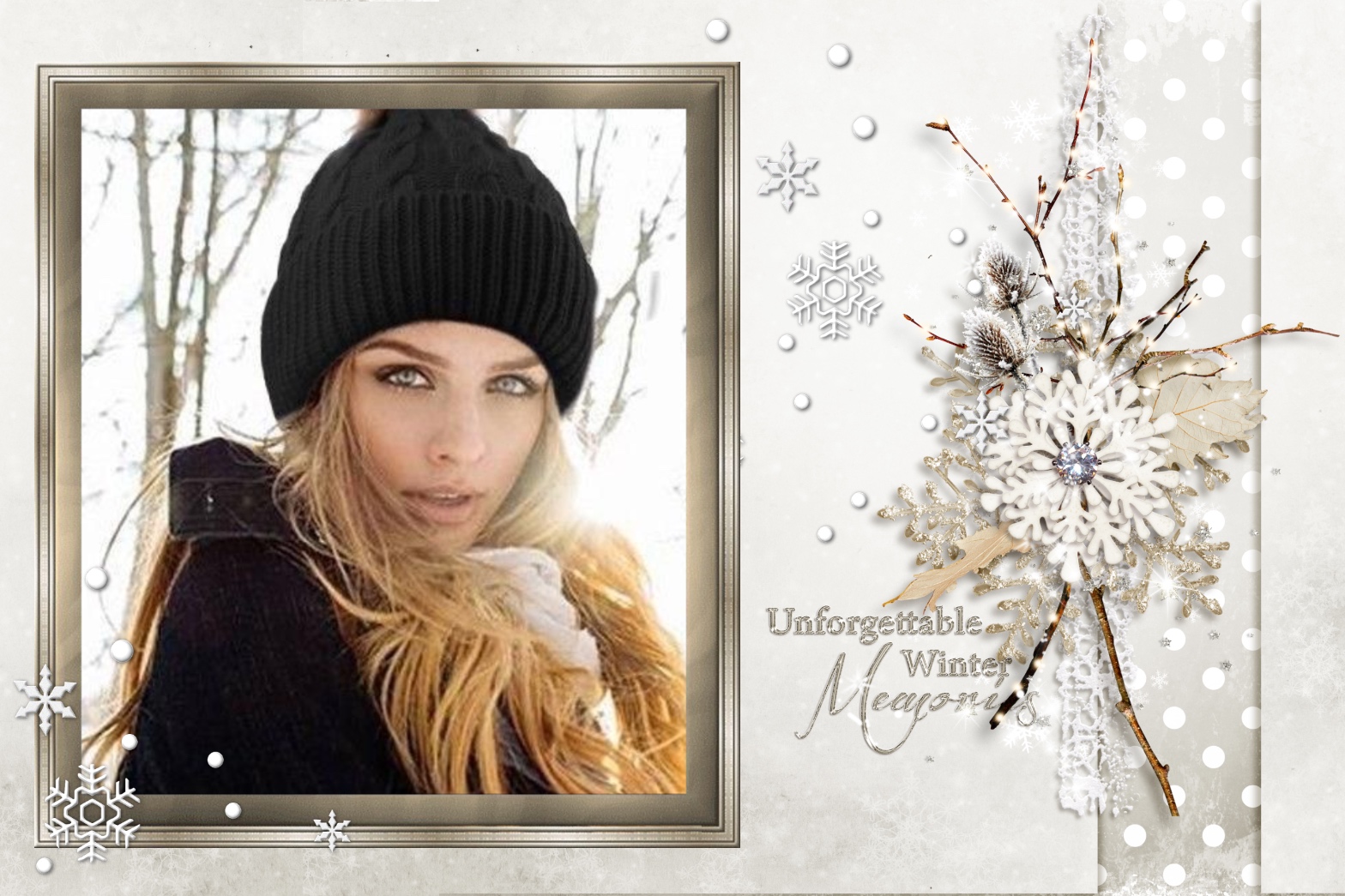 Nette's Winter Snow Frames☃️ ️ - WinterSnow2020 - Winter Snow First Day ...