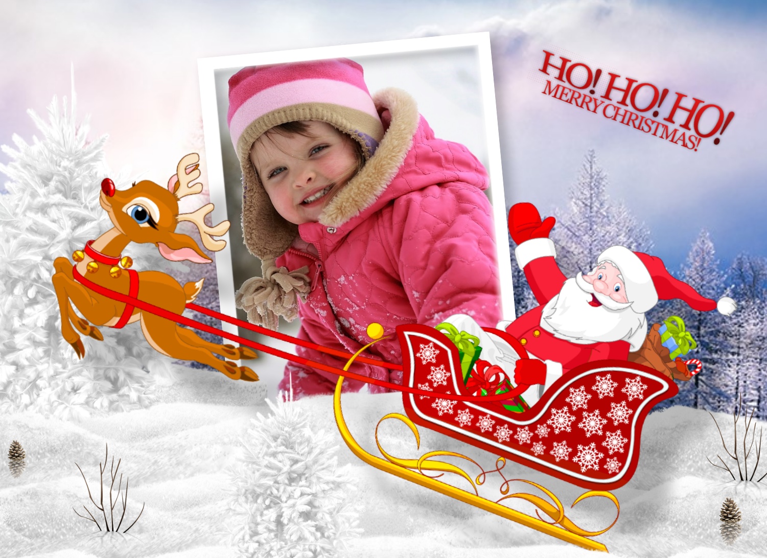 Elizabeth's CHRISTMAS 🎄 2/4 (Fun/Disney/Kids) - Cartoon Reindeer Merry ...