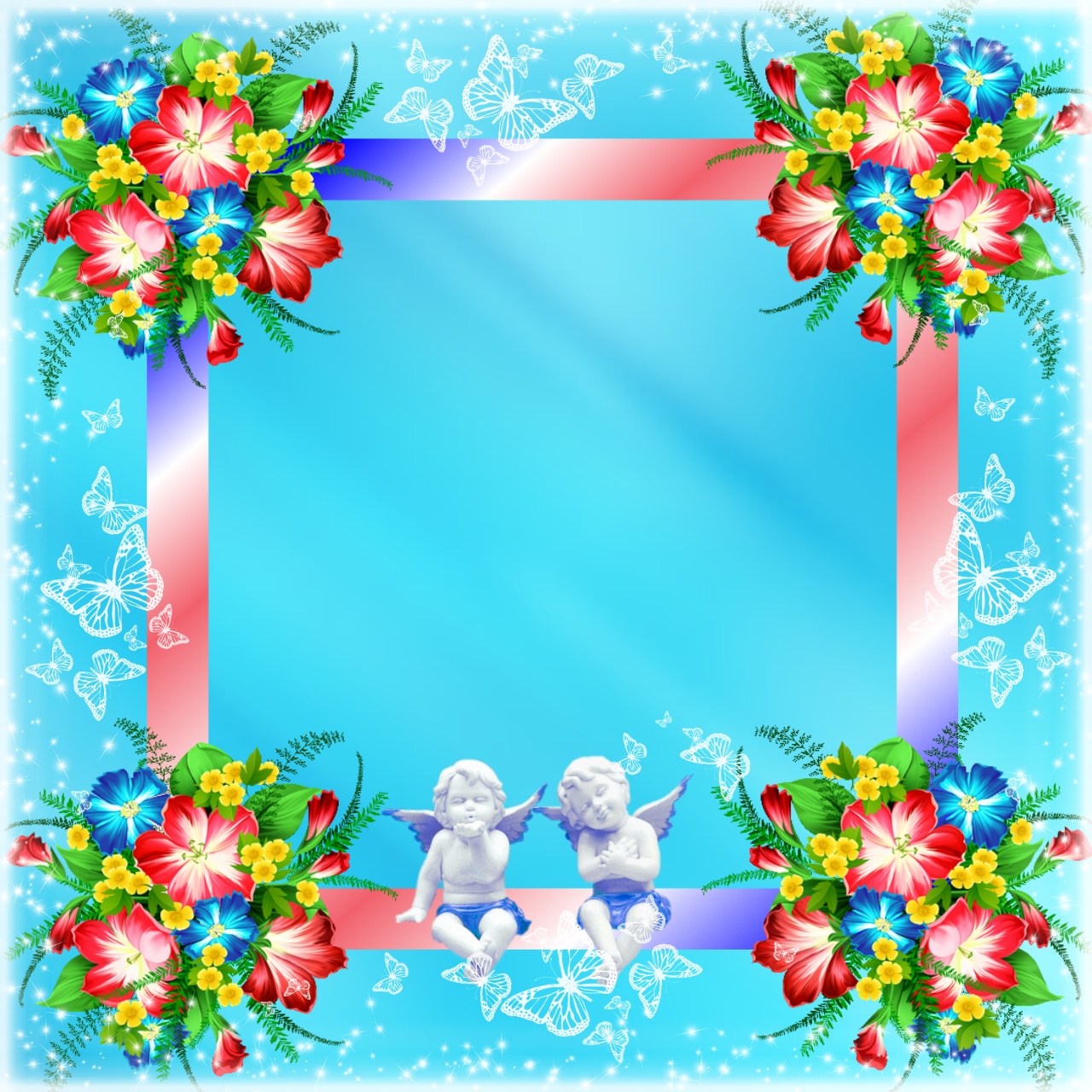 Sinnlich's Picture Frames - 2022 - Blue Angel Sinnlich Flowers Picture ...