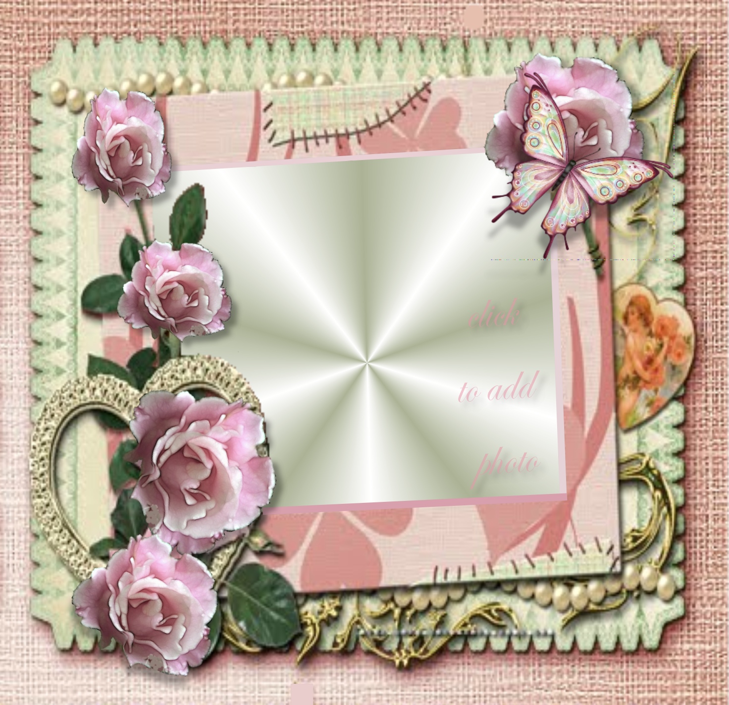 marialedesma1958's Picture Frames - 2011 August - Pink And Green Frame ...