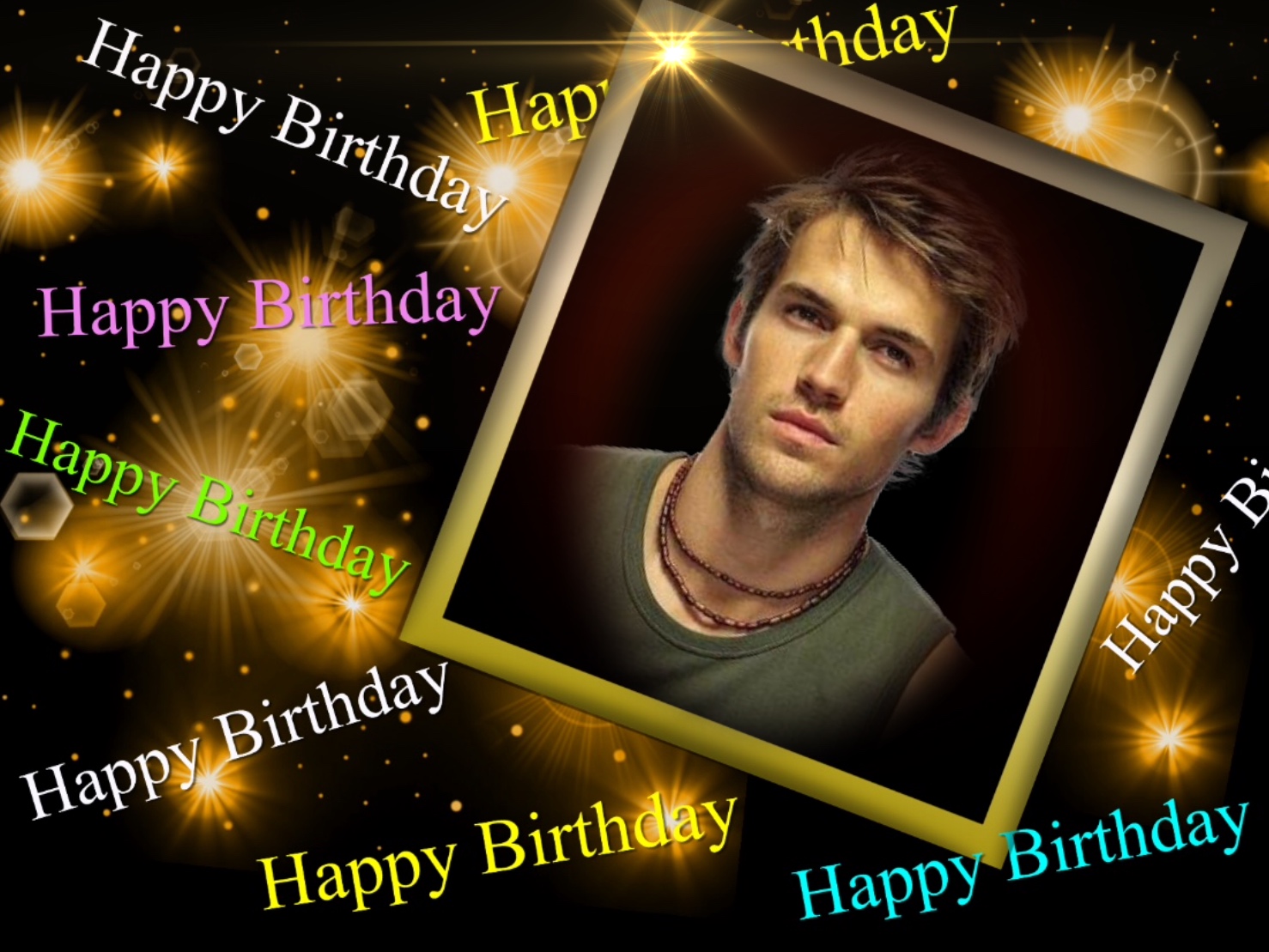 Wienie Coppen's Happy Birthday Male - frame happybirthday male - frame ...