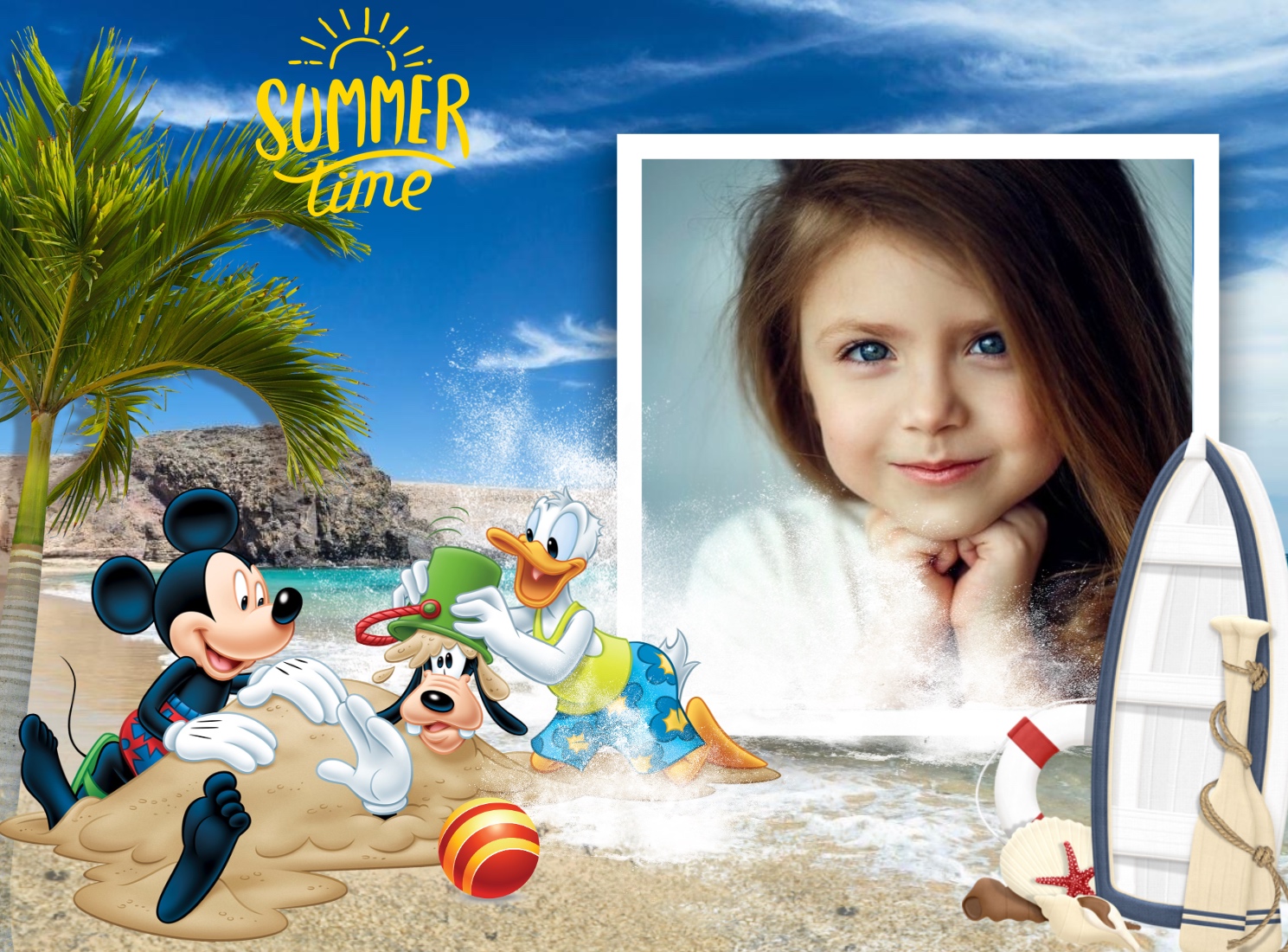 Nette's Cartoon Kids Frame🤡 - Cartoon Kids KidsSummerNette - Cartoon ...