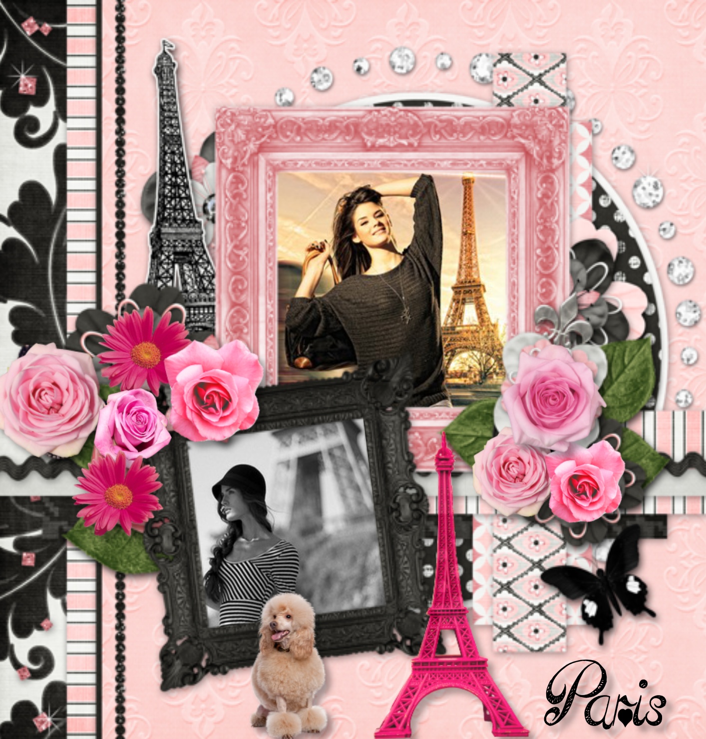 marialedesma1958's Imikimi Land Frames - 2013 - Pink Paris Move Picture ...