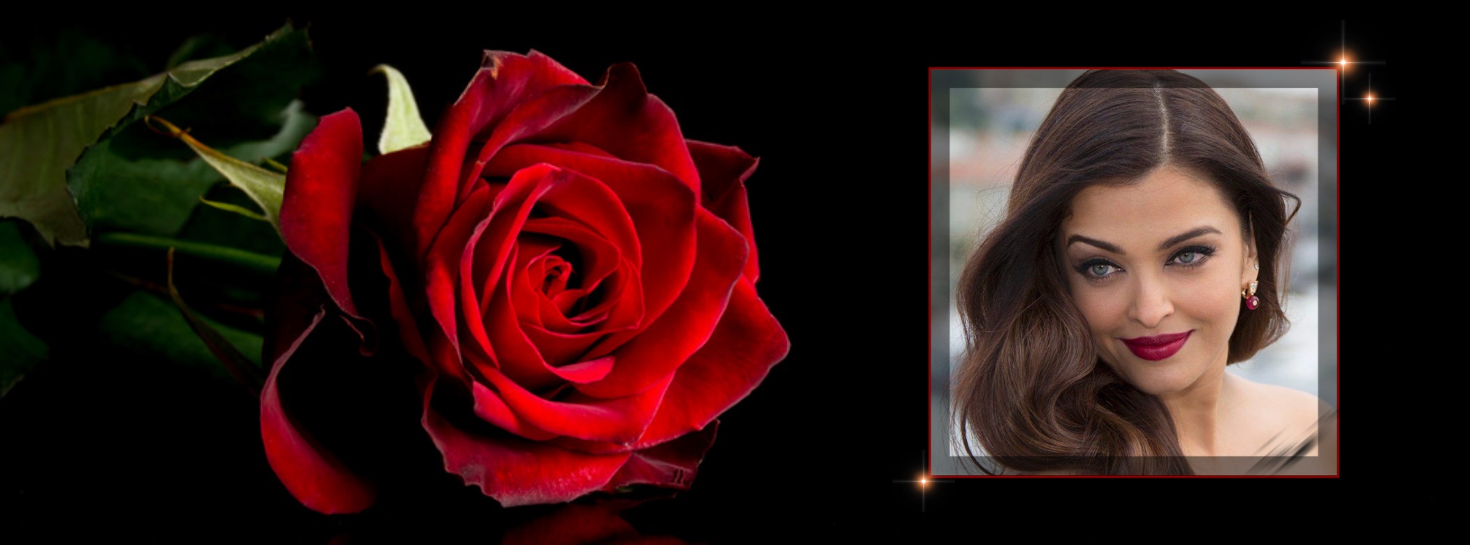Elizabeth's FACEBOOK PROFILE COVER 🟦 - Facebook Profile Cover Red Rose ...