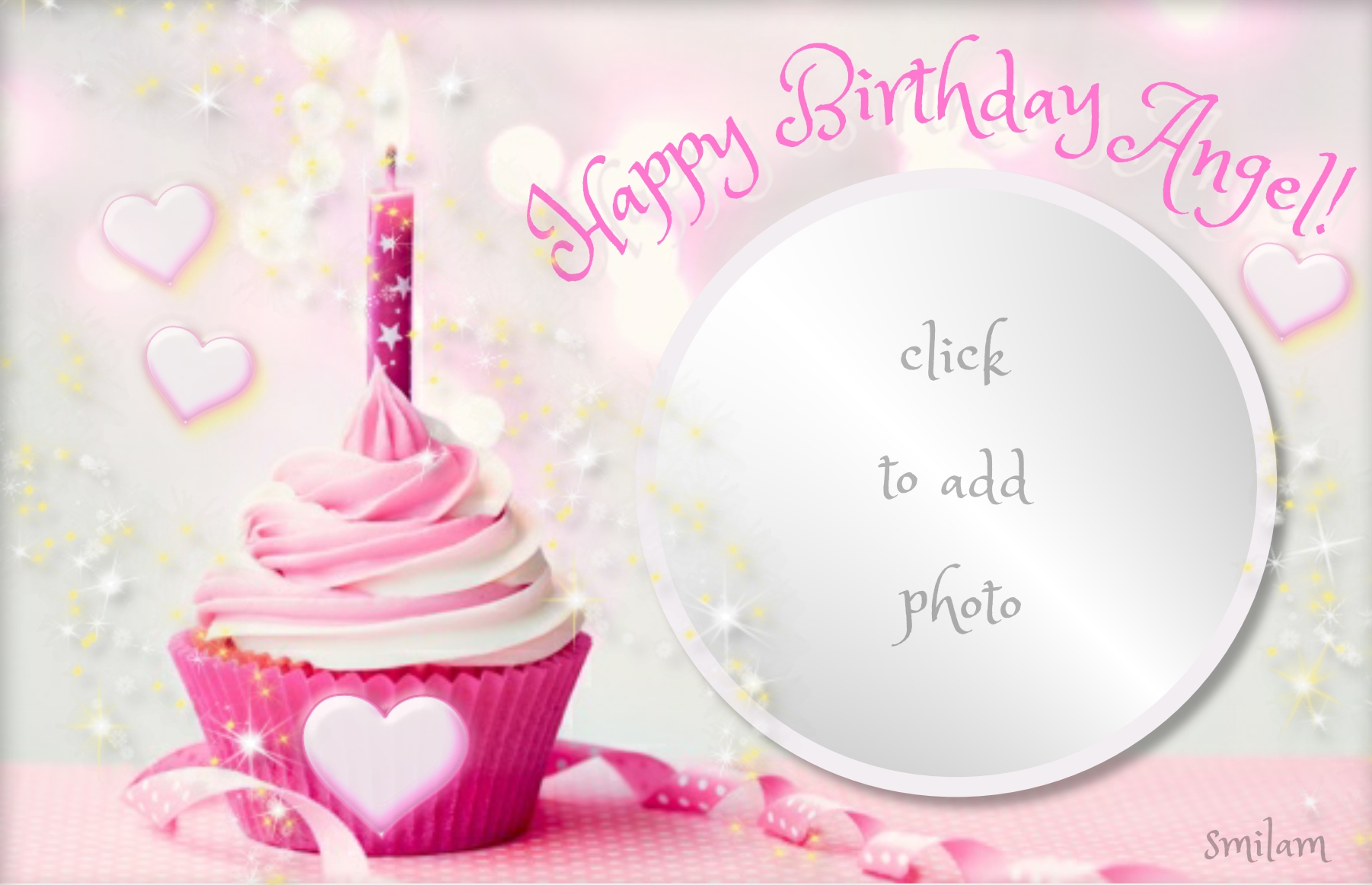smilam's Birthday Frames - HAPPY BIRTHDAY! - Happy Birthday Angel ...