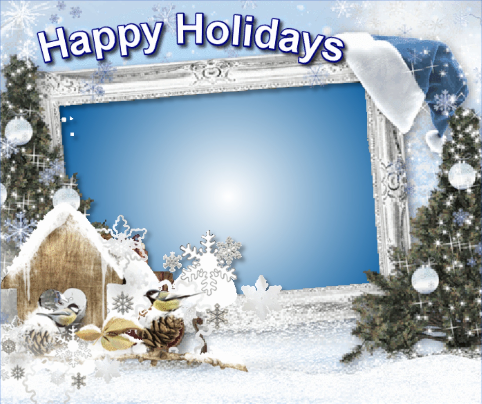 MIRONNA's Winter Frames - 2013 December - 2014 January - Happy Holidays ...