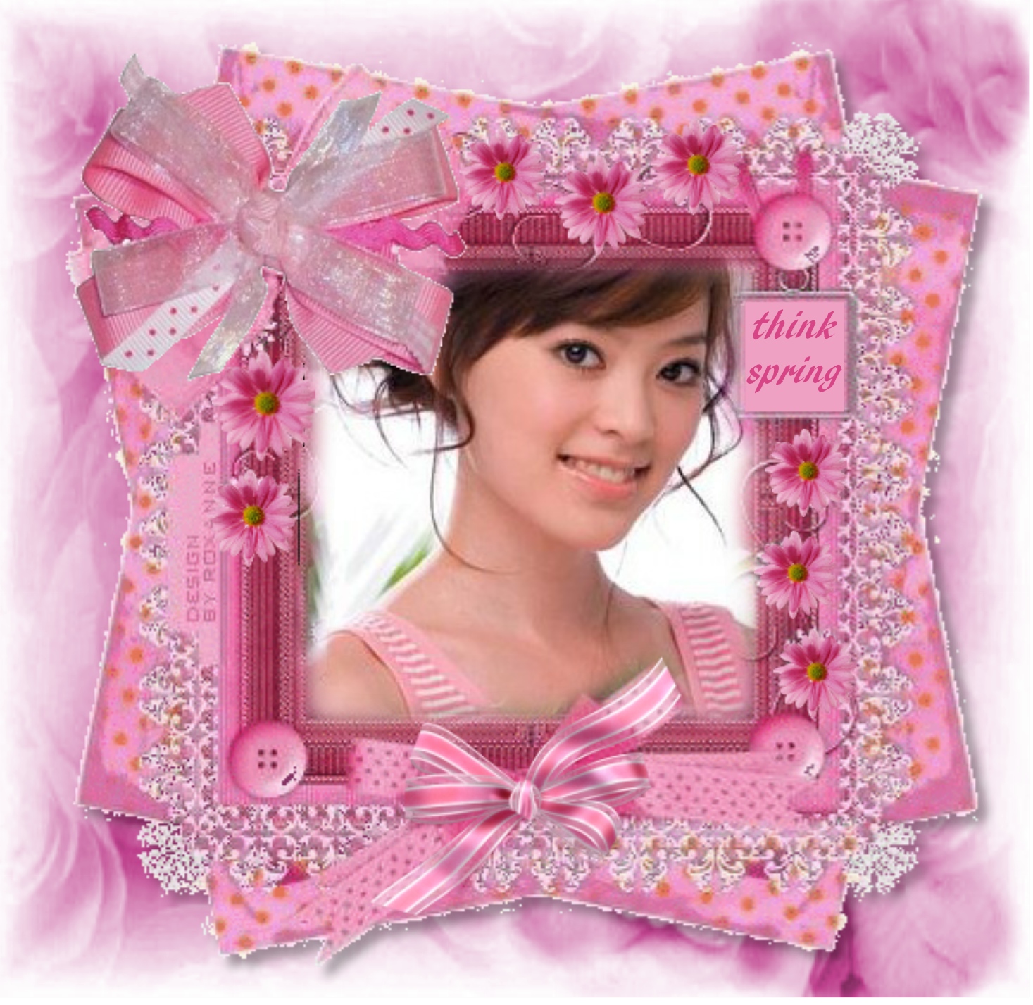 marialedesma1958's Girly Girl Frames - 2011 March - Pink Framewiyh ...