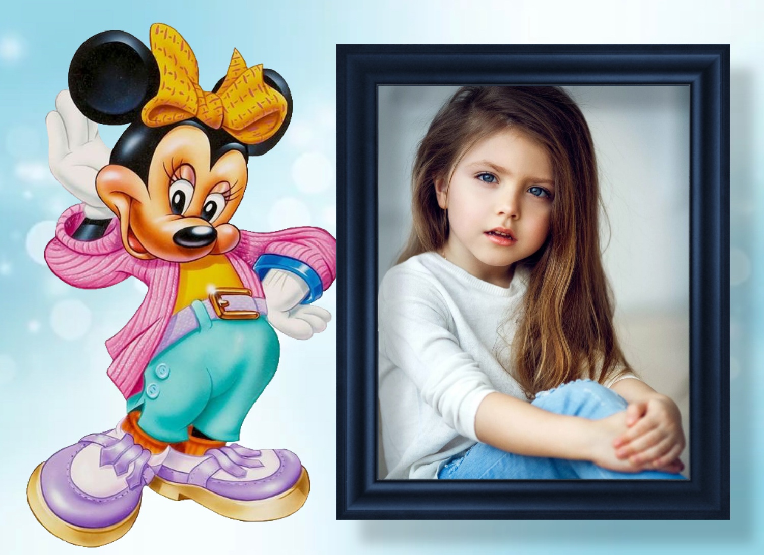 Nette's Cartoon Kids Frame🤡 - Cartoon Kids Kids Photo Frame Nette ...