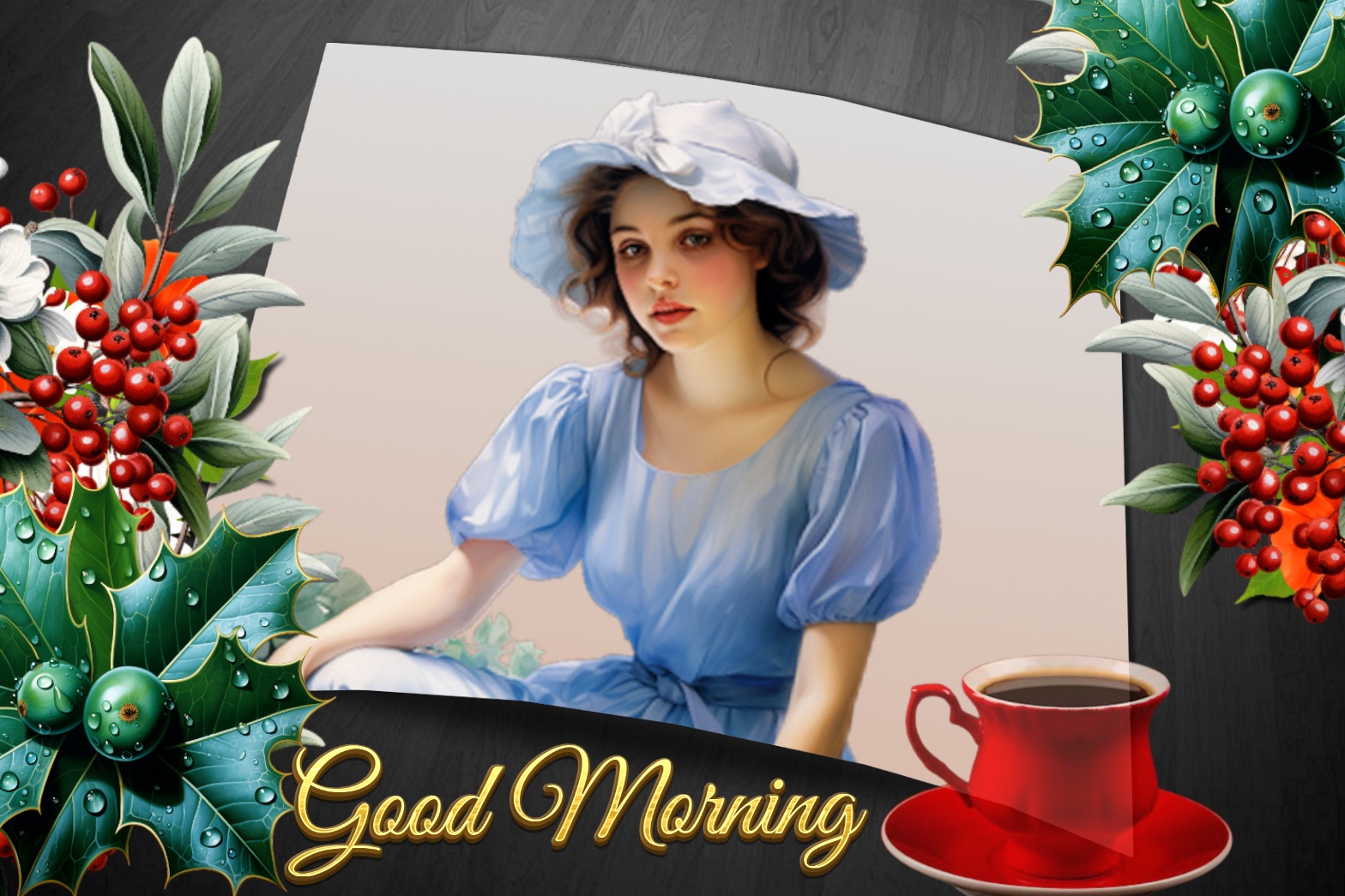 Emily50's Good Morning and Good Evening Frames - Good Morning Have A Nice Day Emily50Coffee ...