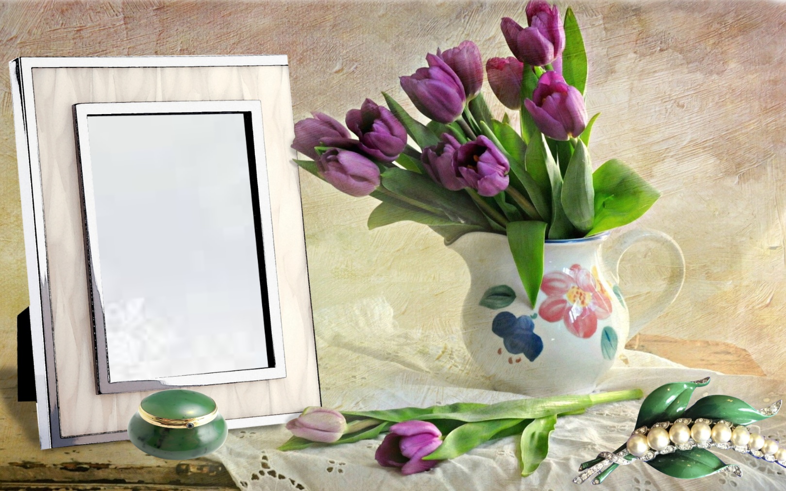 Emily50's Spring Frames - spring flowers Emily50good Morninghave A Nice ...
