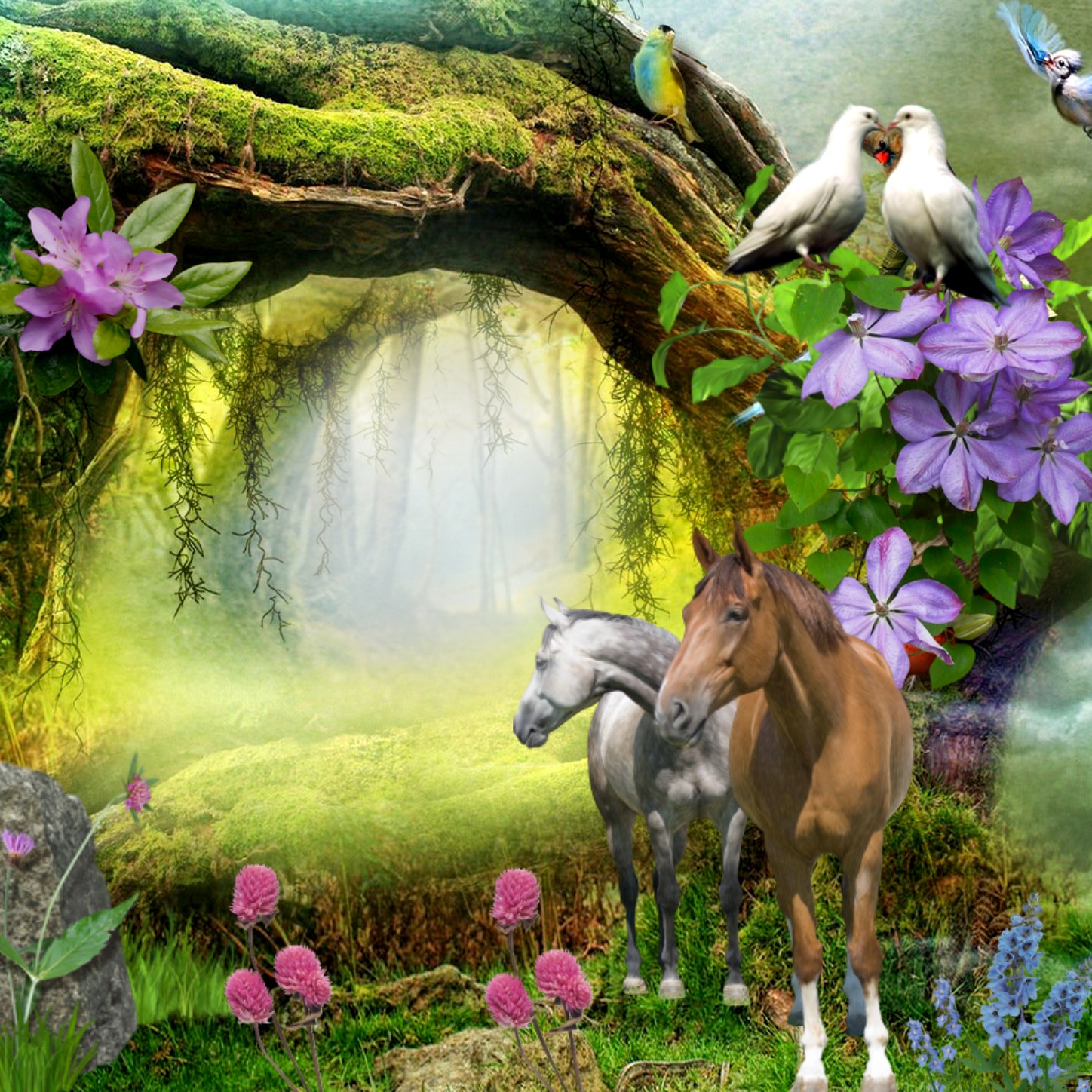 Emily50's Fantasy Frames - 2016 - fantasyEmily50horses