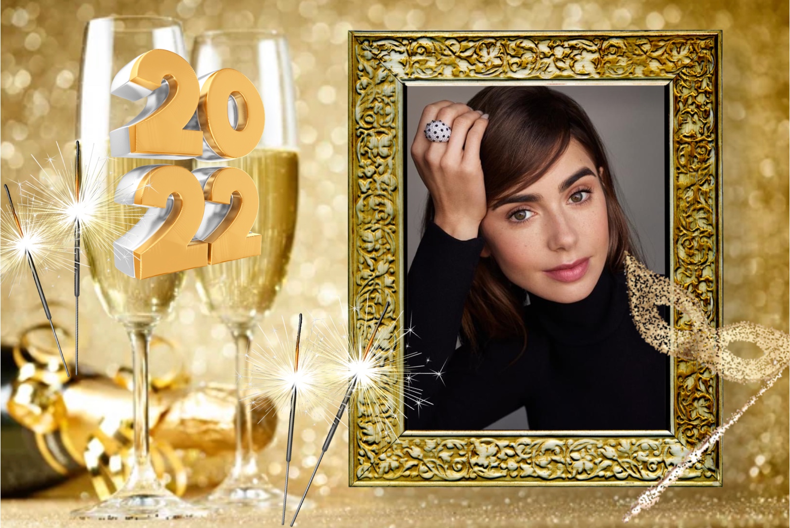 Nette's New Year's, Frames 2025 - 2022 NewYears Frame - 2022 New Years EveHappy New YearNette ...