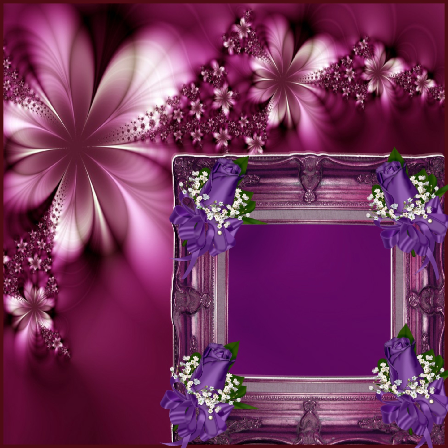 norafg62's Picture Frames - 2015 January - 2015 March - Exotic Floral ...