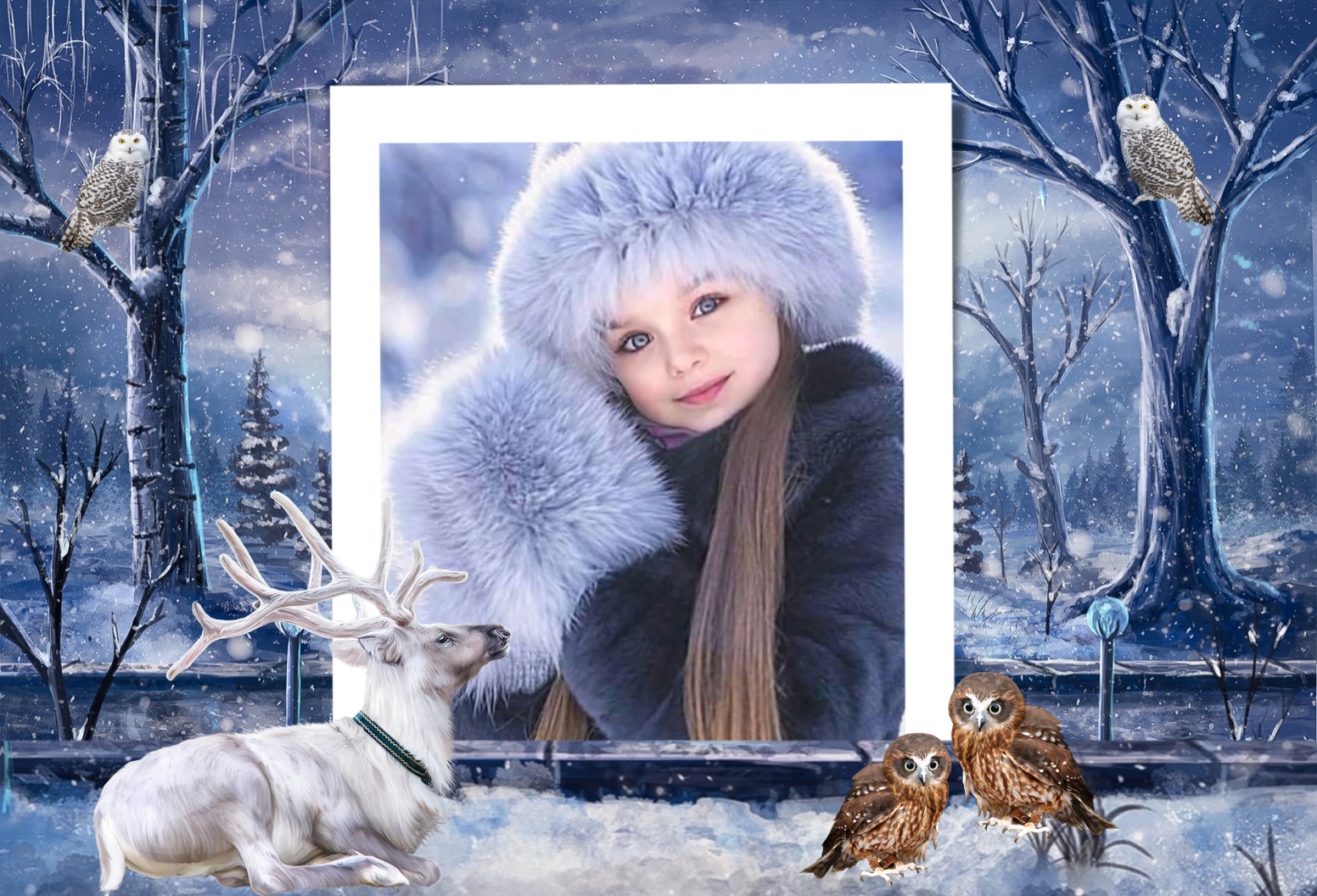 Nette's Winter Snow Frames☃️ ️ - Winter 2020 - Winter First Day Of ...