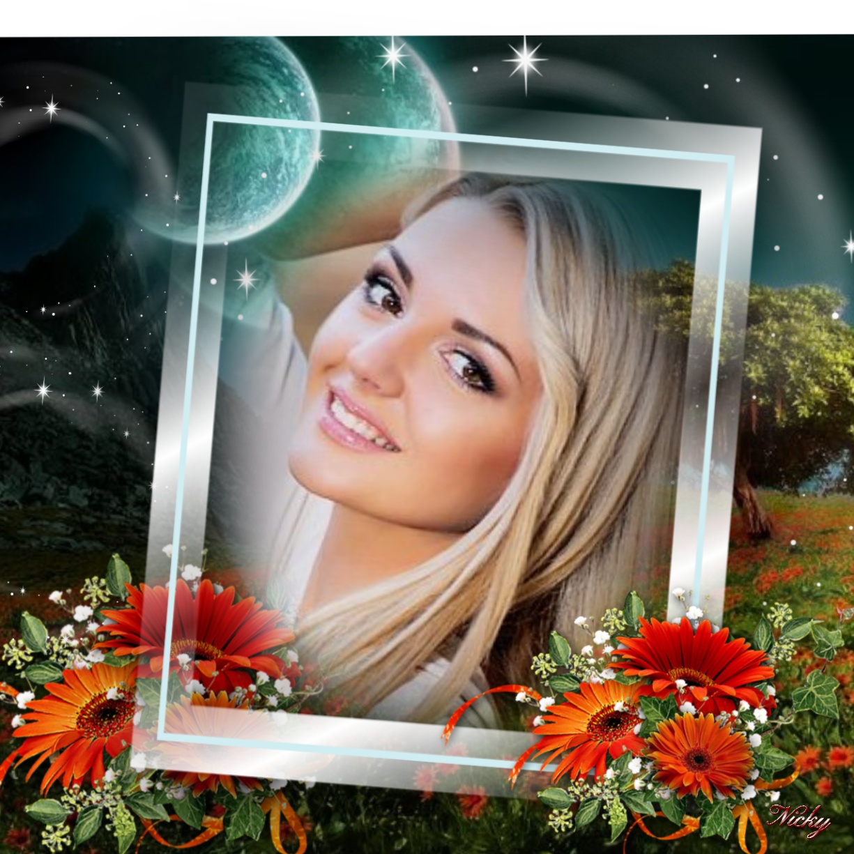 NICKY47's Autumn , Fall Frames - Full Moon Autunmnight goodnight Sweet ...
